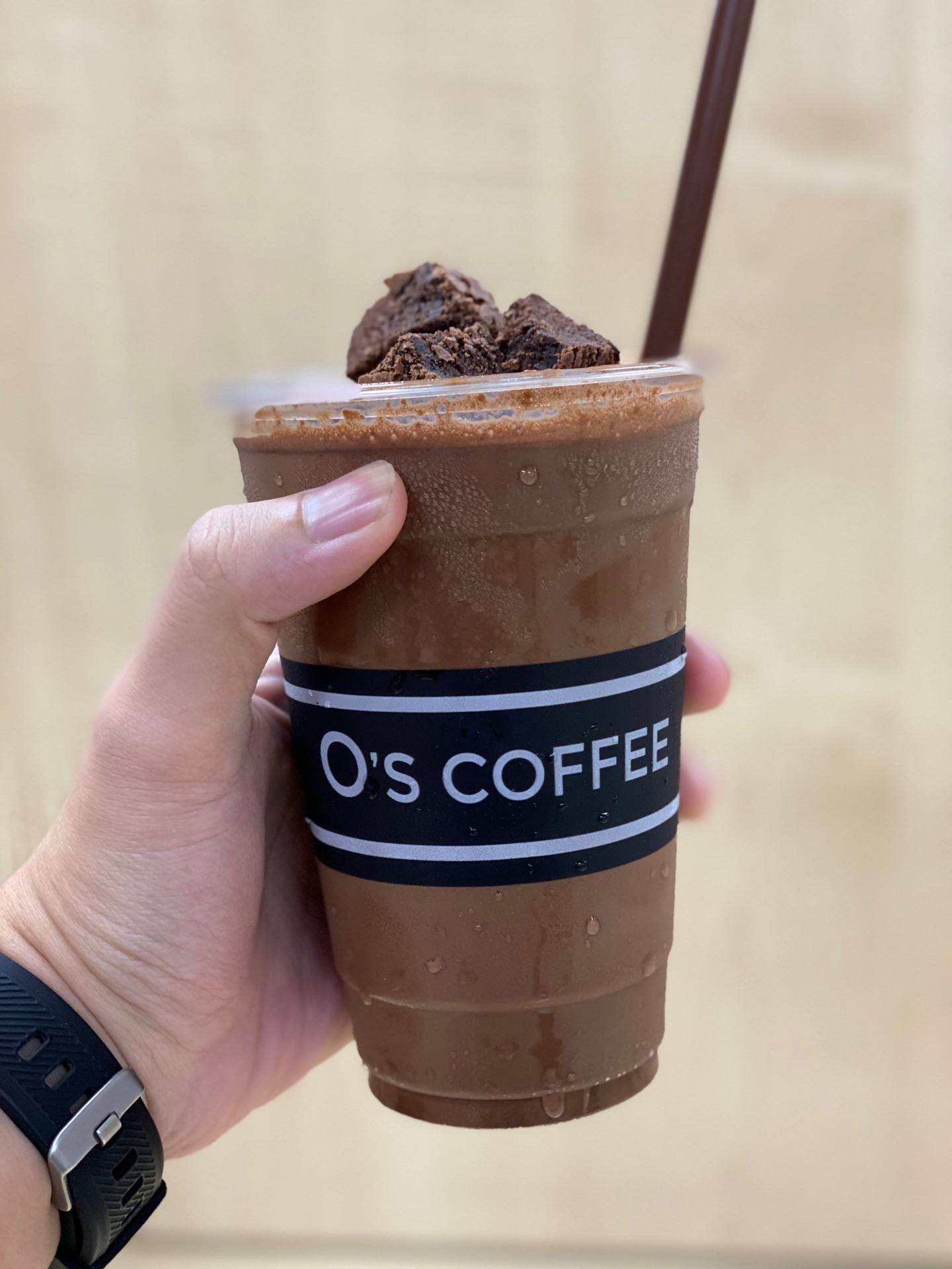 รีวิว O's Coffee นวลจันทร์ - ช็อกโกแลตปั่นเข้มๆจาก O's Coffee