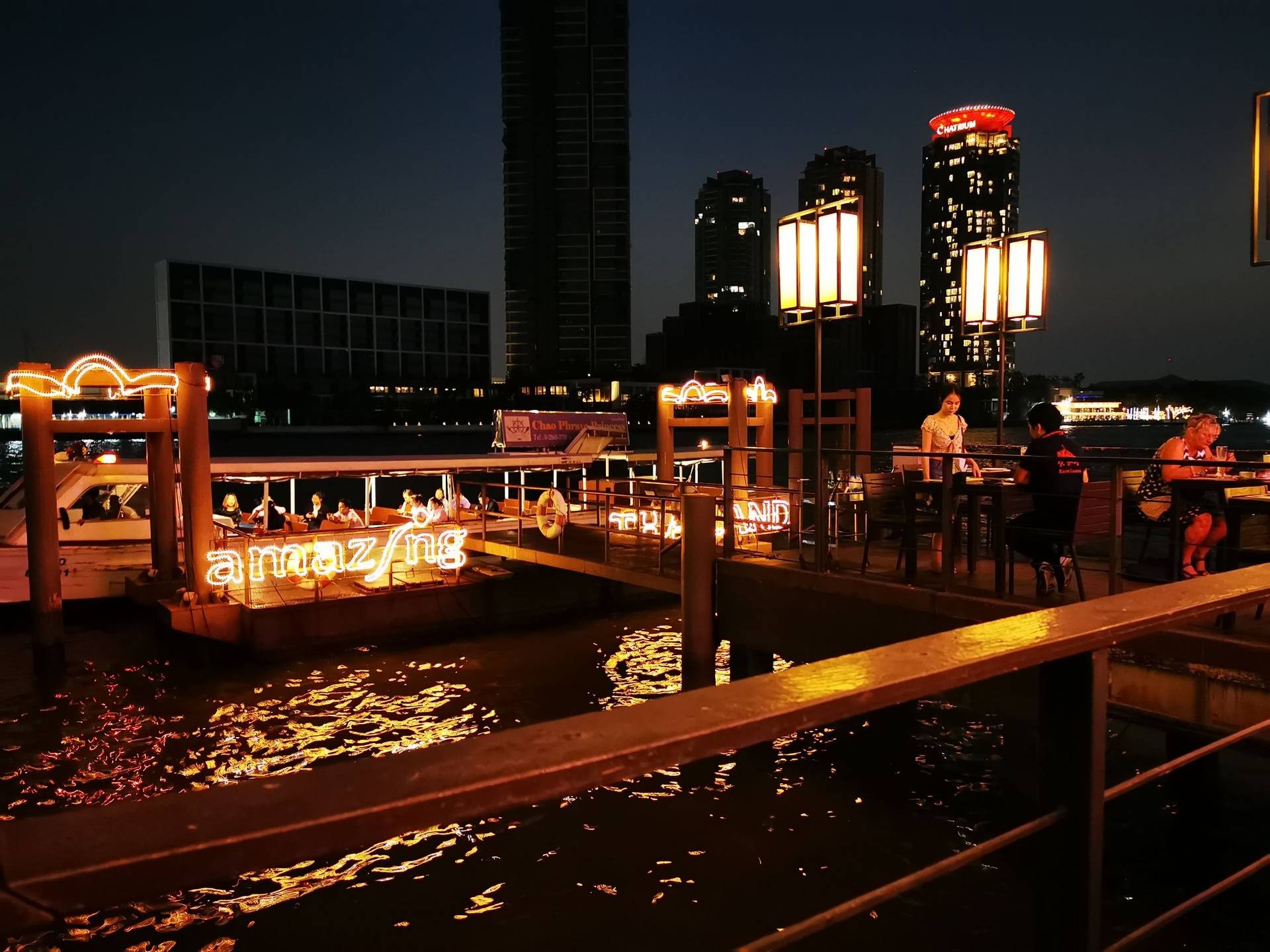 รีวิว Princess Terrace Pub & Restaurant - ร้านอาหารริมแม่น้ำ เจ้าพระยา ...