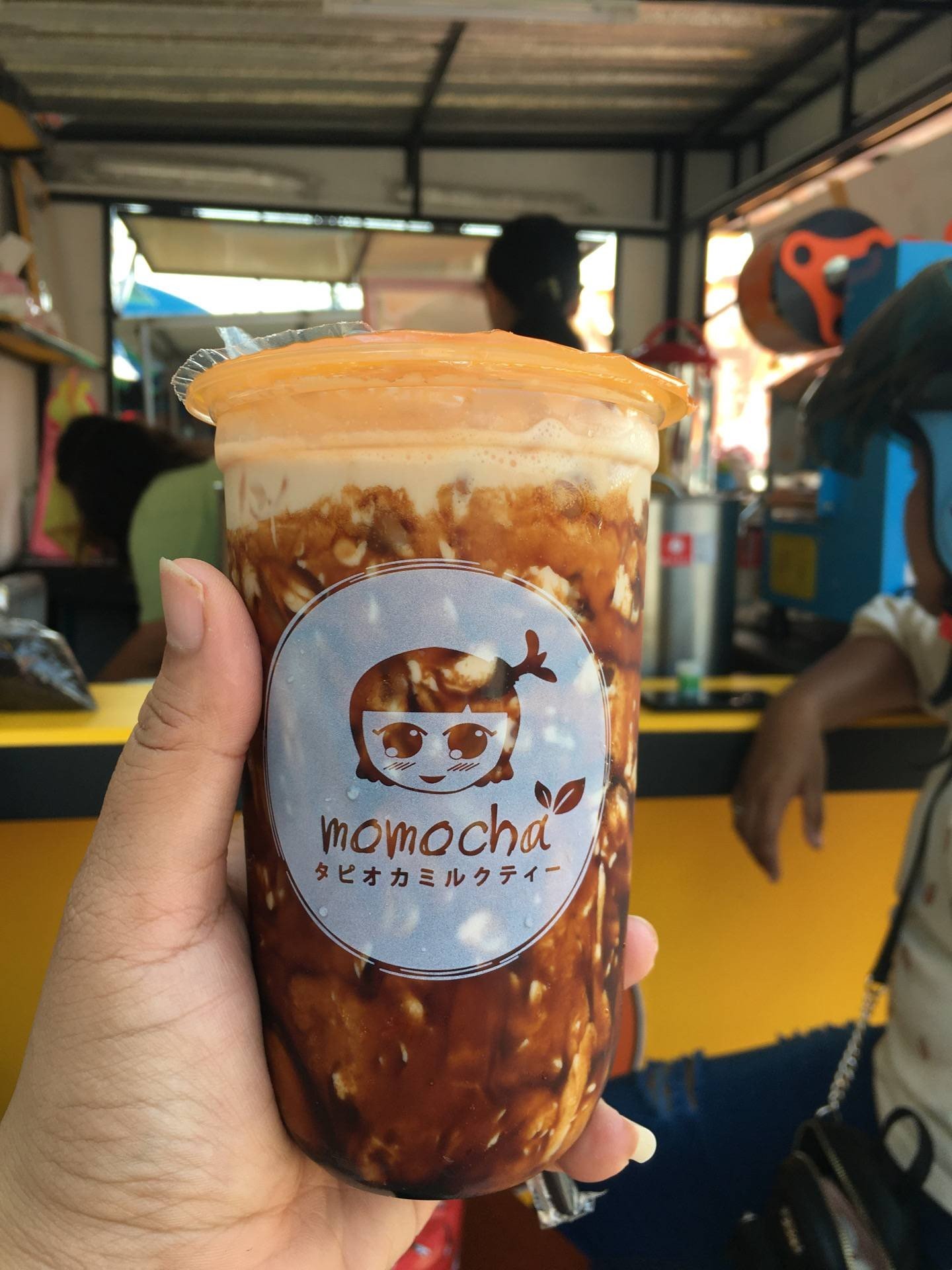 รีวิว Momocha สาขาเมืองสุพรรณบุรี - Momocha ชานมไข่มุกไต้หวัน