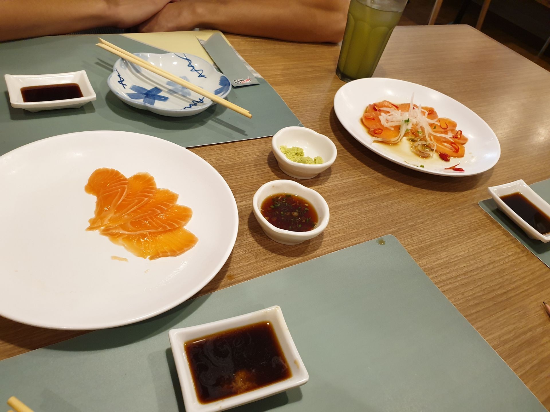 Sashimi ร้าน Gojuu Sushi - Wongnai