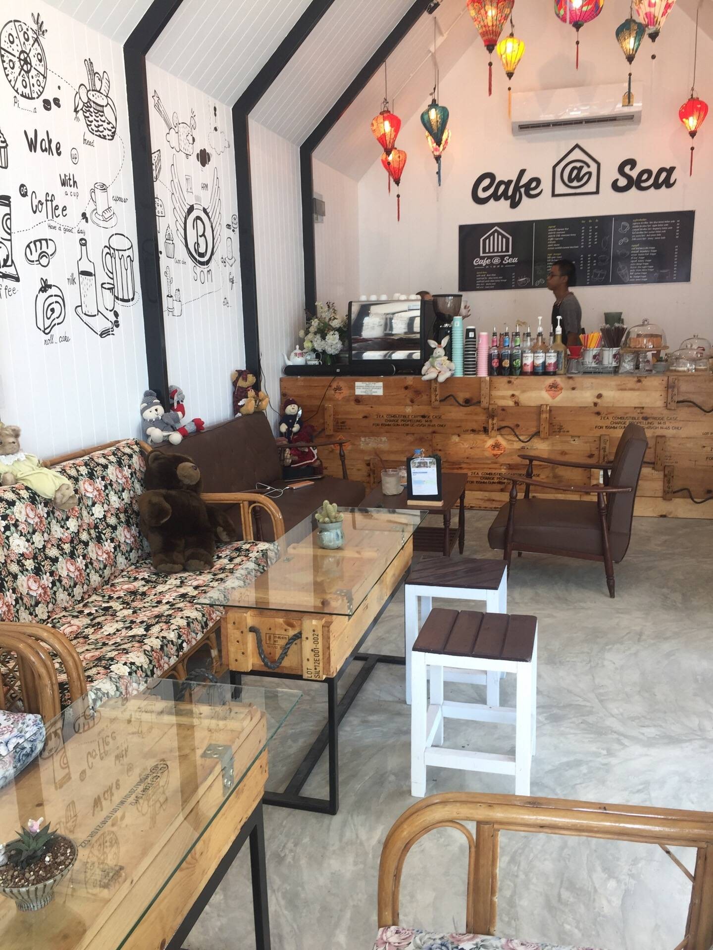 รีวิว Cafe@sea หาดสอ - ร้านใหม่ๆน่านั่ง