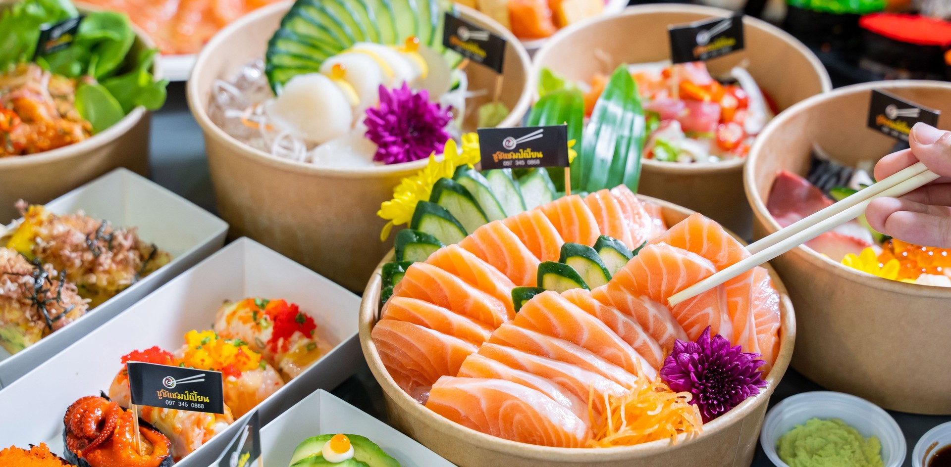 Sushi Champion ร้านอาหารญี่ปุ่นหาดใหญ่ ซูชิเริ่มต้นคำละ 9 บาท