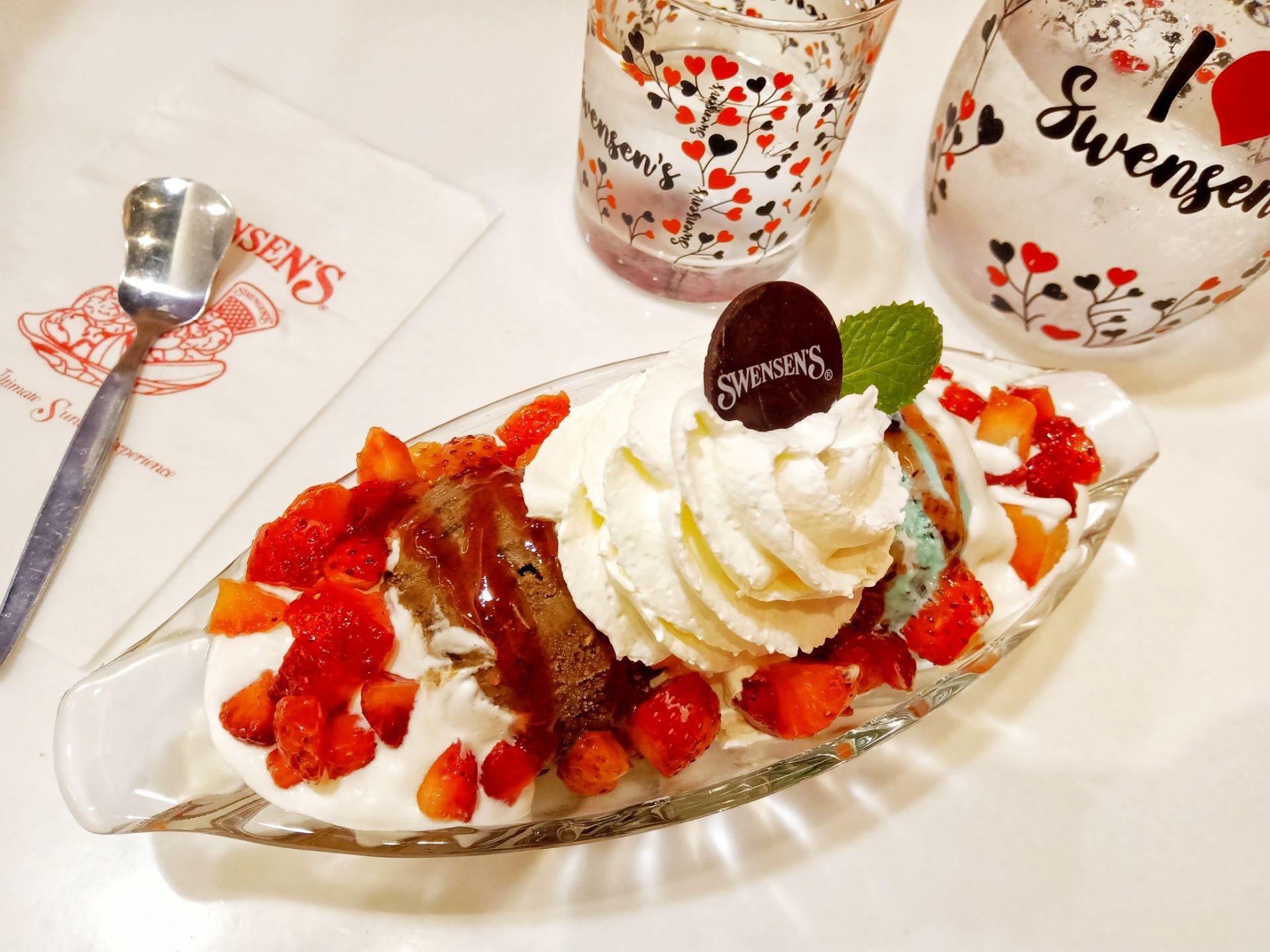 รีวิว Swensen's บิ๊กซี เอ็กซ์ตร้า เพชรเกษม 2 - Strawberry Overload 🍓 ...