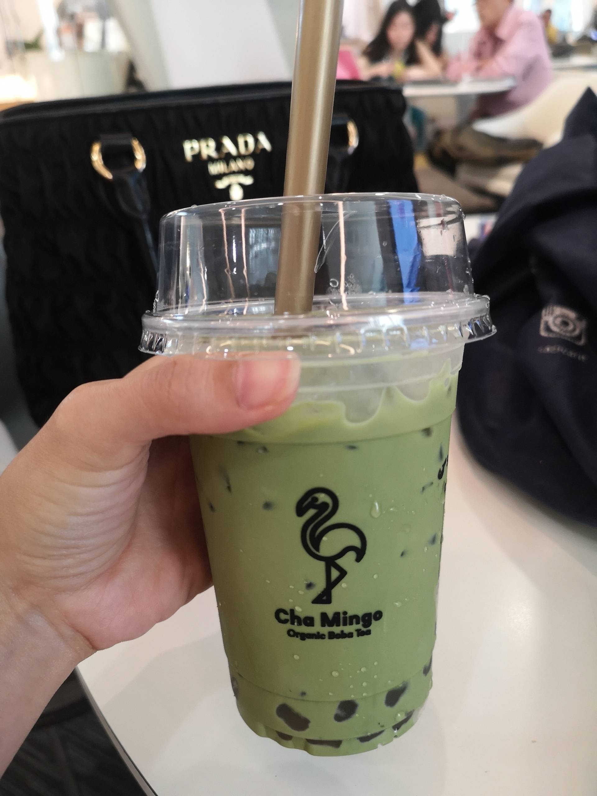 มัจฉะลาเต้ • ชาเขียวคือเข้มข้นมากจริงๆ ในราคานี้คือคุ้มค่ามาก ร้าน Cha ...