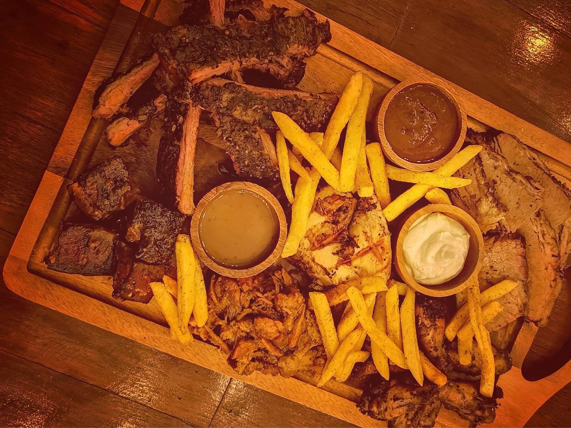 รีวิว Zarb Smokehouse&Grill - The chef’s board