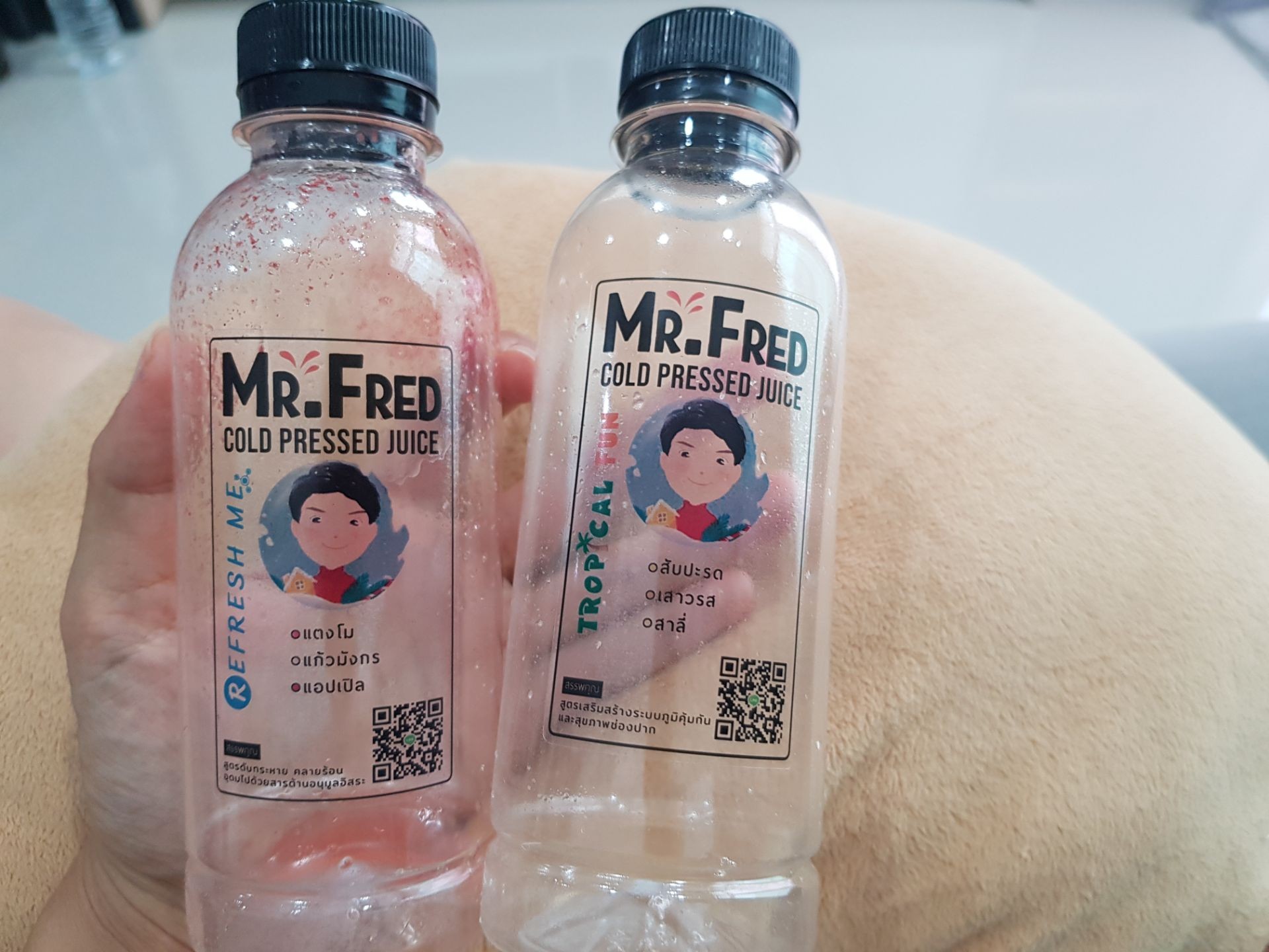 รีวิว น้ำผลไม้สกัดเย็น Mr.Fred Cold Pressed Juice - รสชาติสดใหม่ อร่อย ...