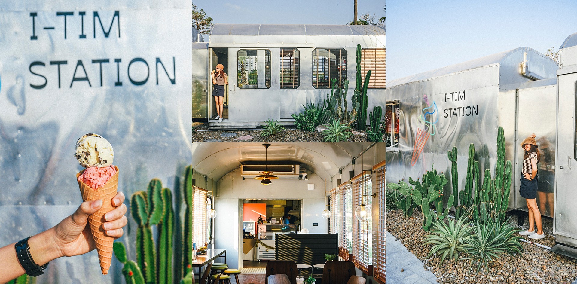 “I Tim Station” คาเฟ่ชะอำเปิดใหม่ มีมุมฮิปให้ถ่ายรูปเพียบ