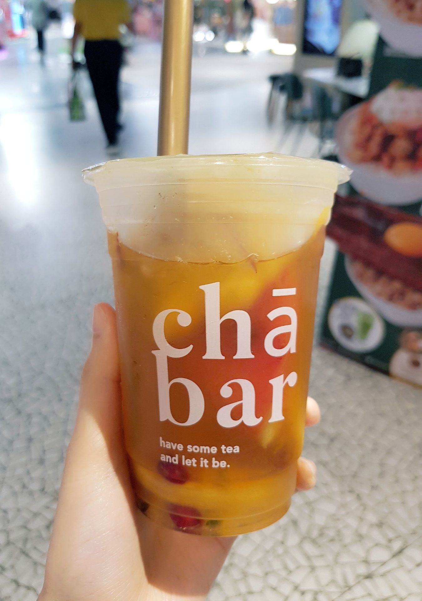 Mixed Fruit Fresh Cha ร้าน CHA BAR BKK Central Ladprao