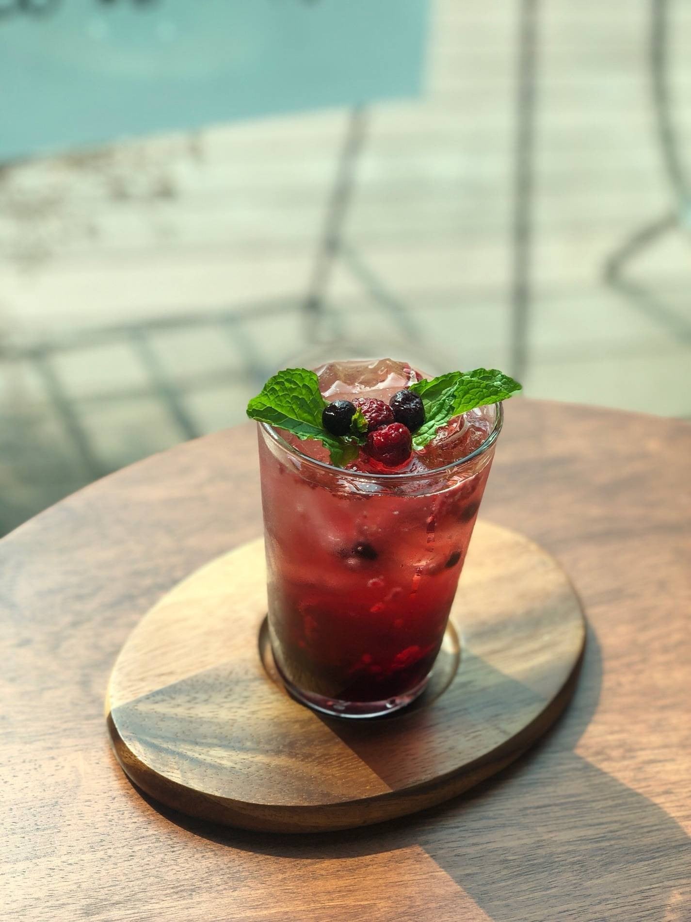 Mix berry soda • image ร้าน Caddict Space