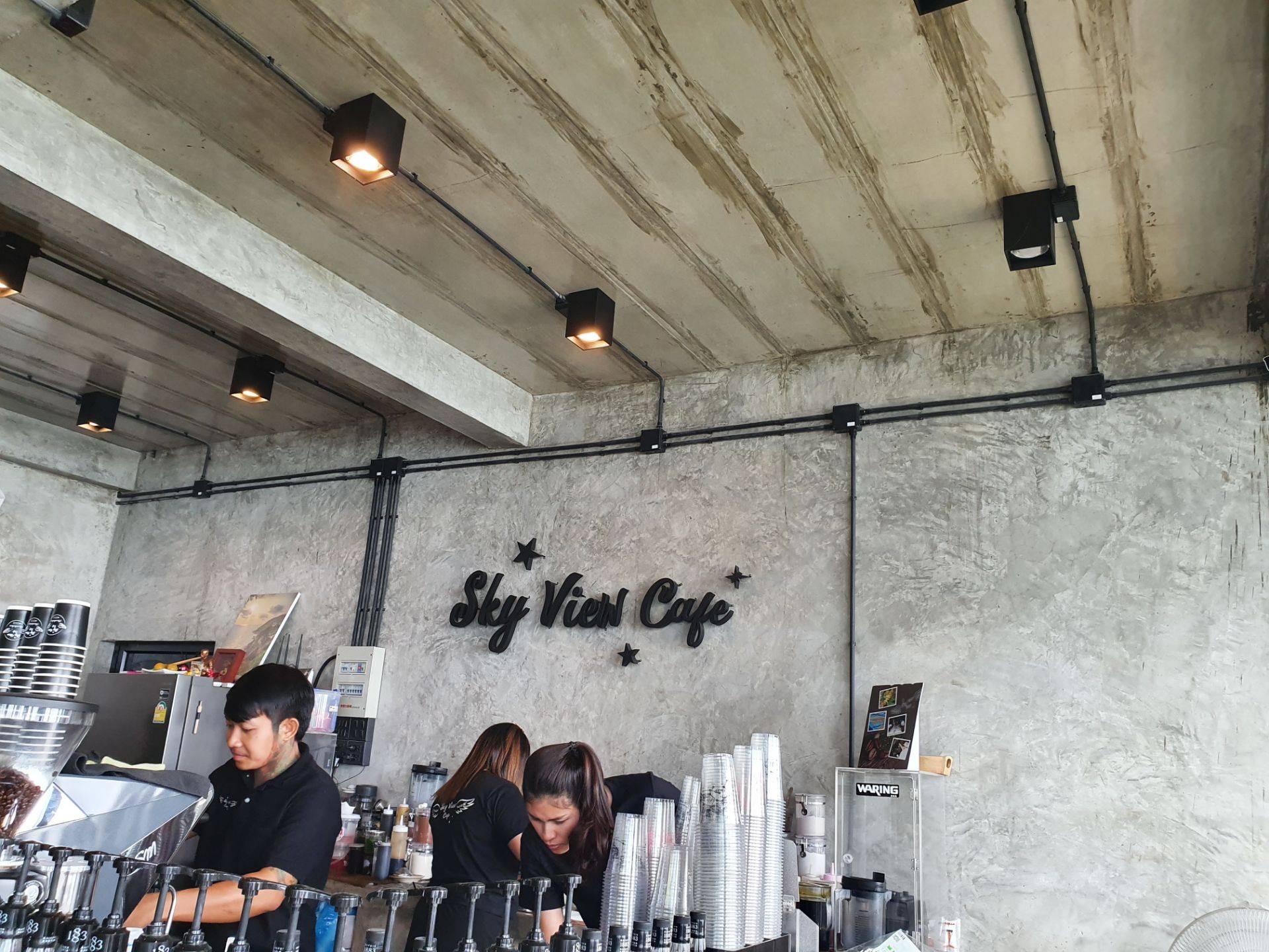 รีวิว Sky View Cafe - มาอัพเดต ร้านกาแฟร้านนี้