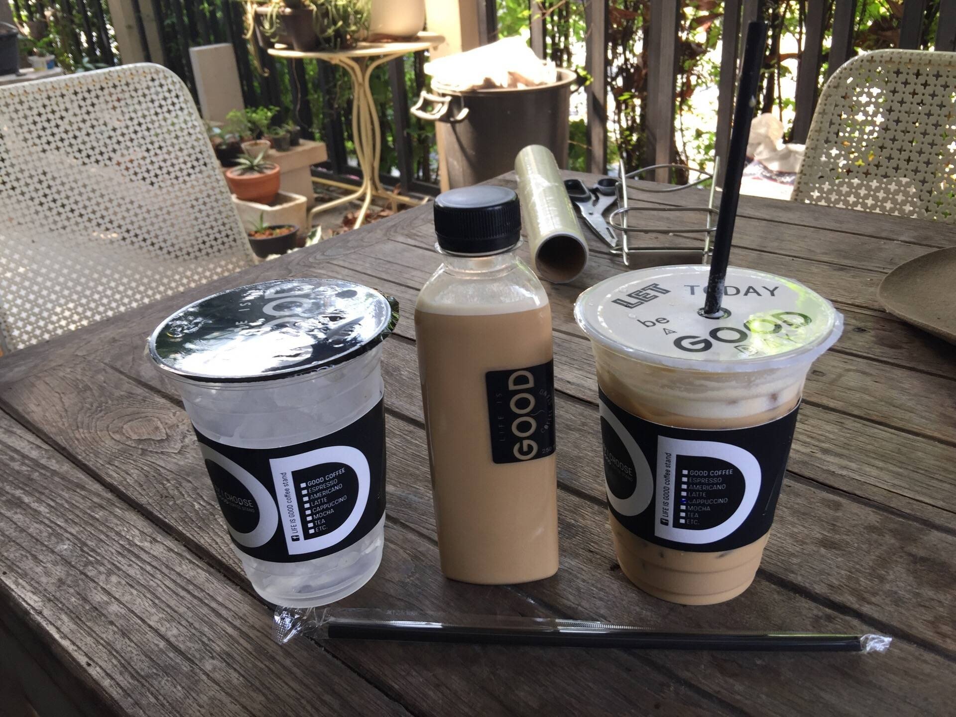 รีวิว กู๊ดคอฟฟี่ GOOD coffee GRAB&GO แจ้งวัฒนะ - ลองสั่งกลับบ้านก็ โอนะ ...