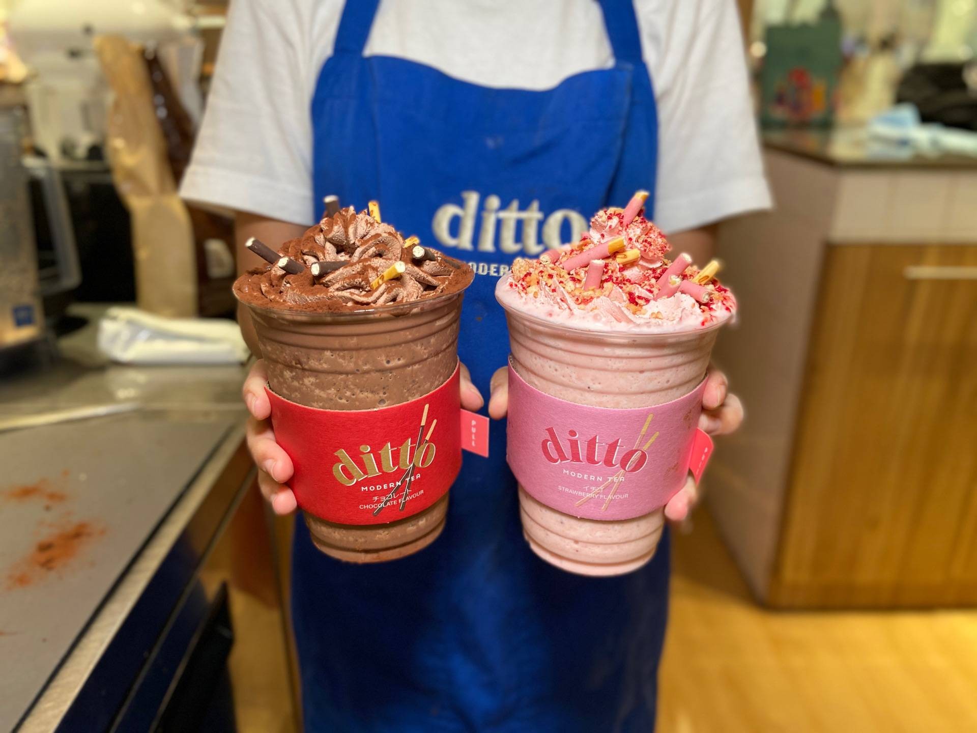 รีวิว Ditto Modern Tea centralwOrld - มาลองป็อกกี้ปั่น