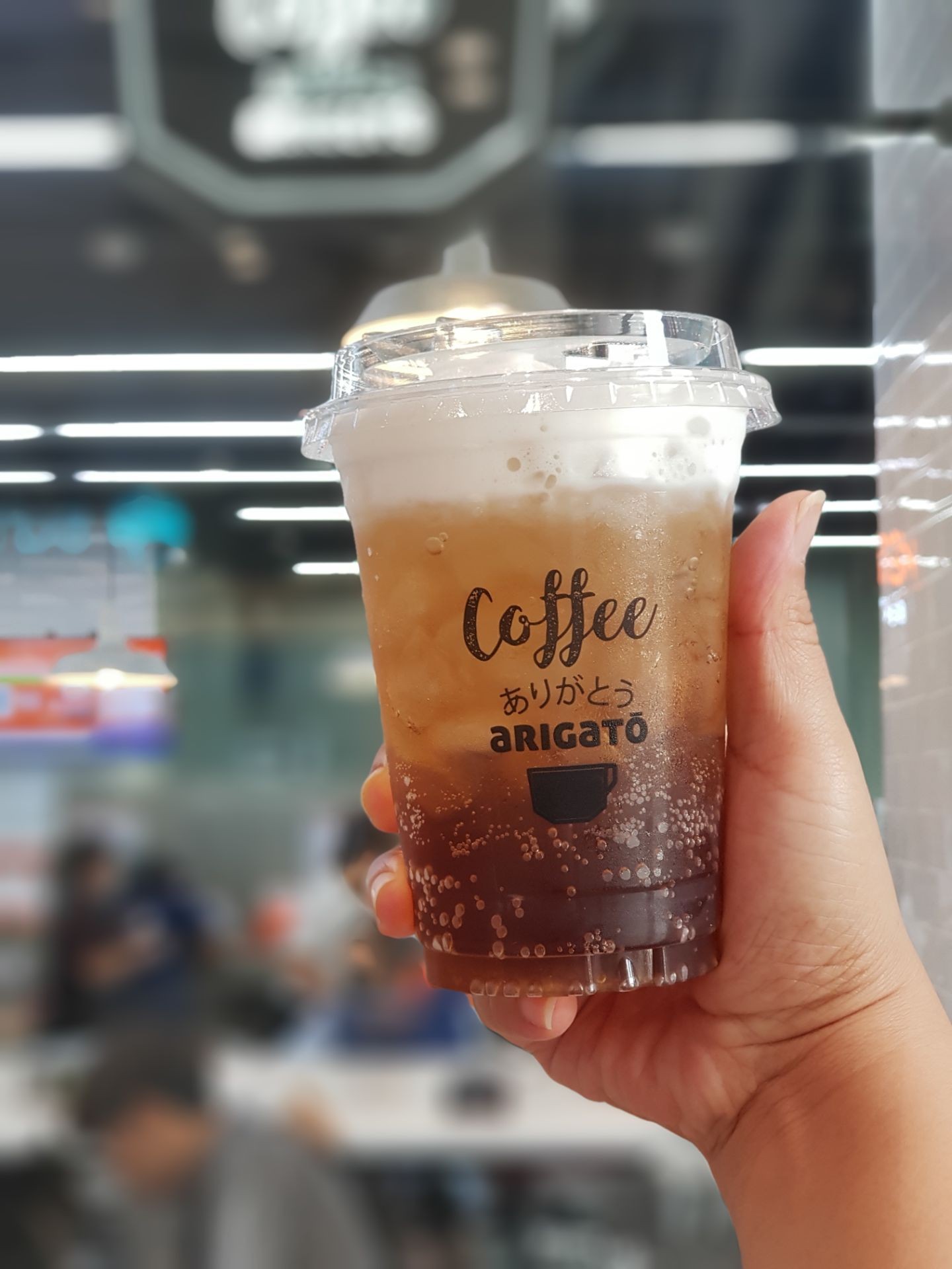 รีวิว Coffee Arigato เซ็นทรัลปิ่นเกล้า ชั้น 3 - ลองเมนูใหม่ Butter Beer ...