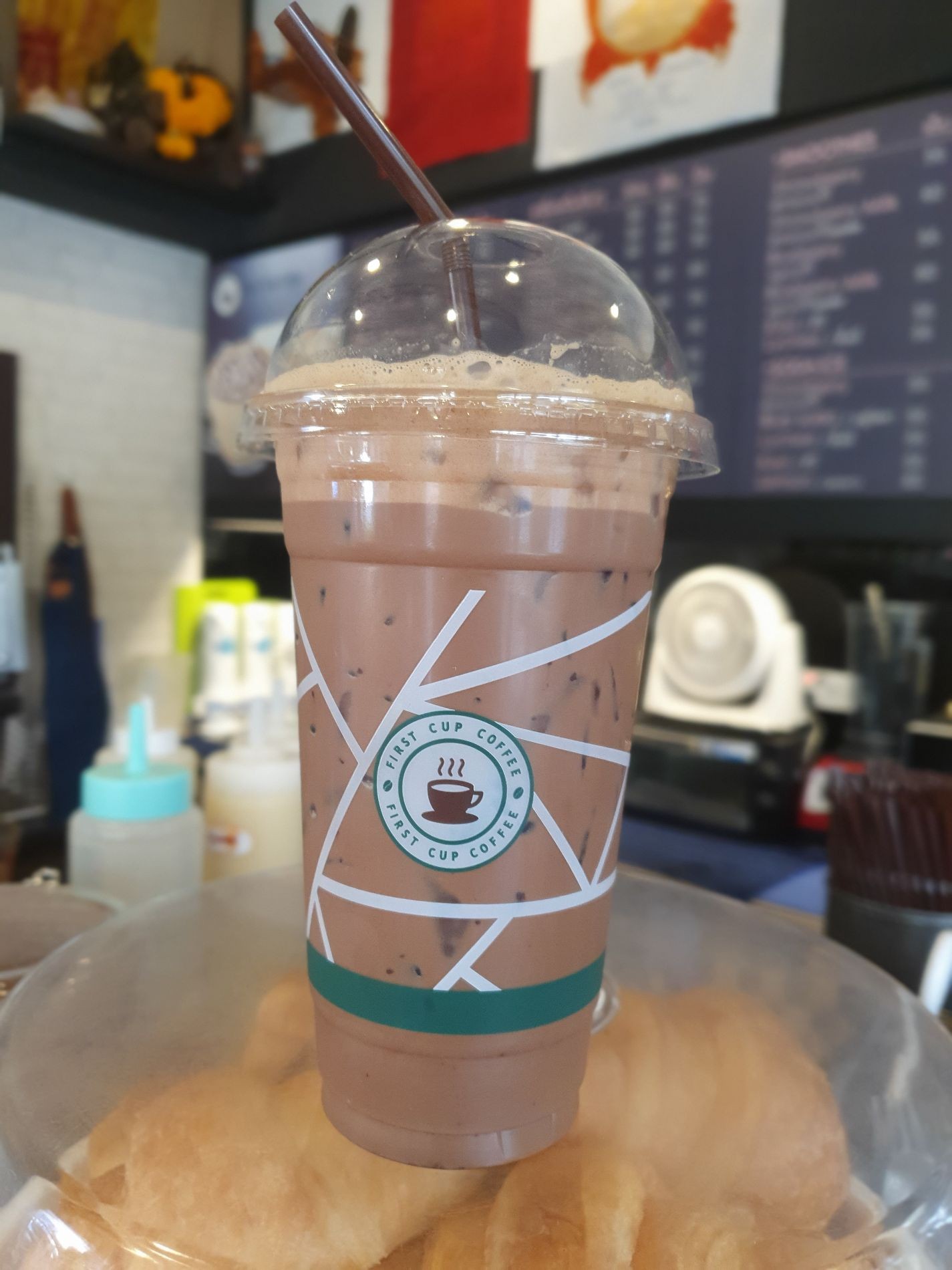 รีวิว bb coffee shop - บรรยากาศดี แม่ค้ากันเอง