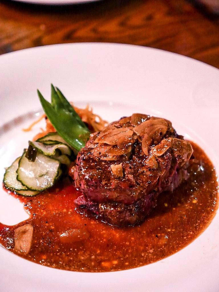 Beef Tenderloin Toban Yaki ร้าน Nobu Melbourne