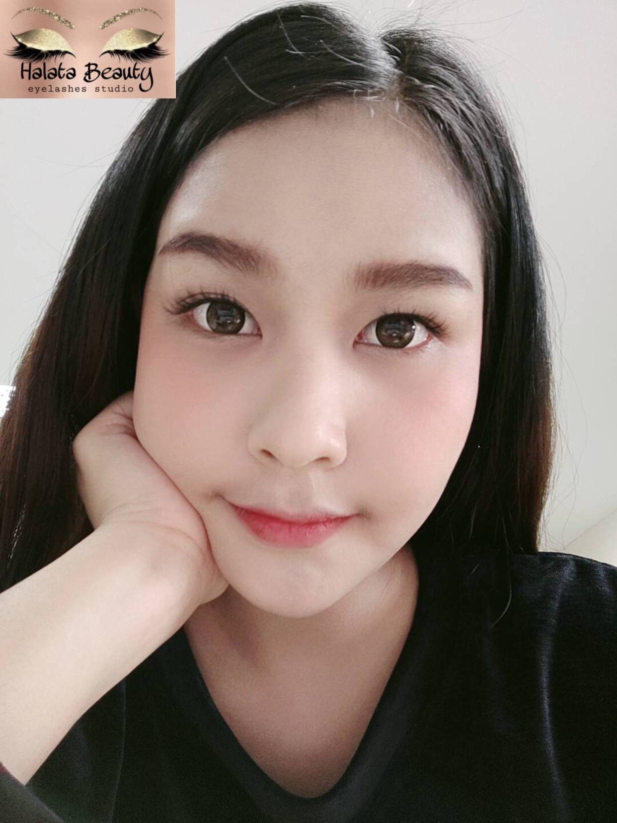 รูป ต่อขนตาสมุทรปราการHalata Beauty ซอยมังกร