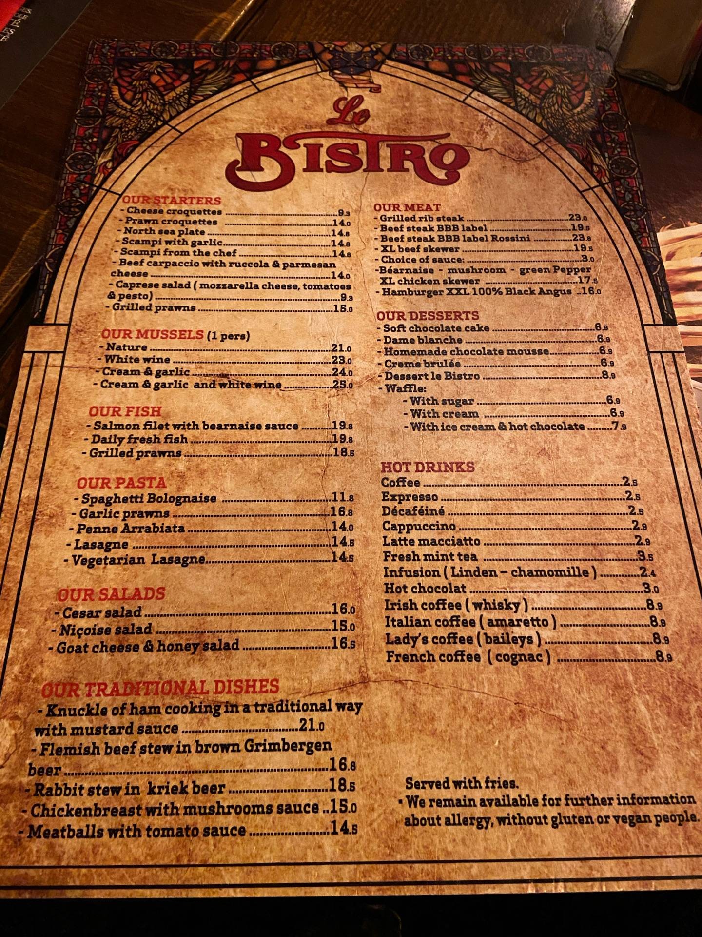 รีวิว Le Bistro Porte de Hal - A very good restaurant in Brussels