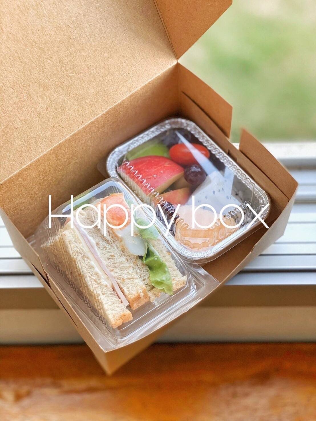 Happy box (Sandwich & Snack box & Cafe) - สั่งอาหารเดลิเวอรี | Wongnai ...