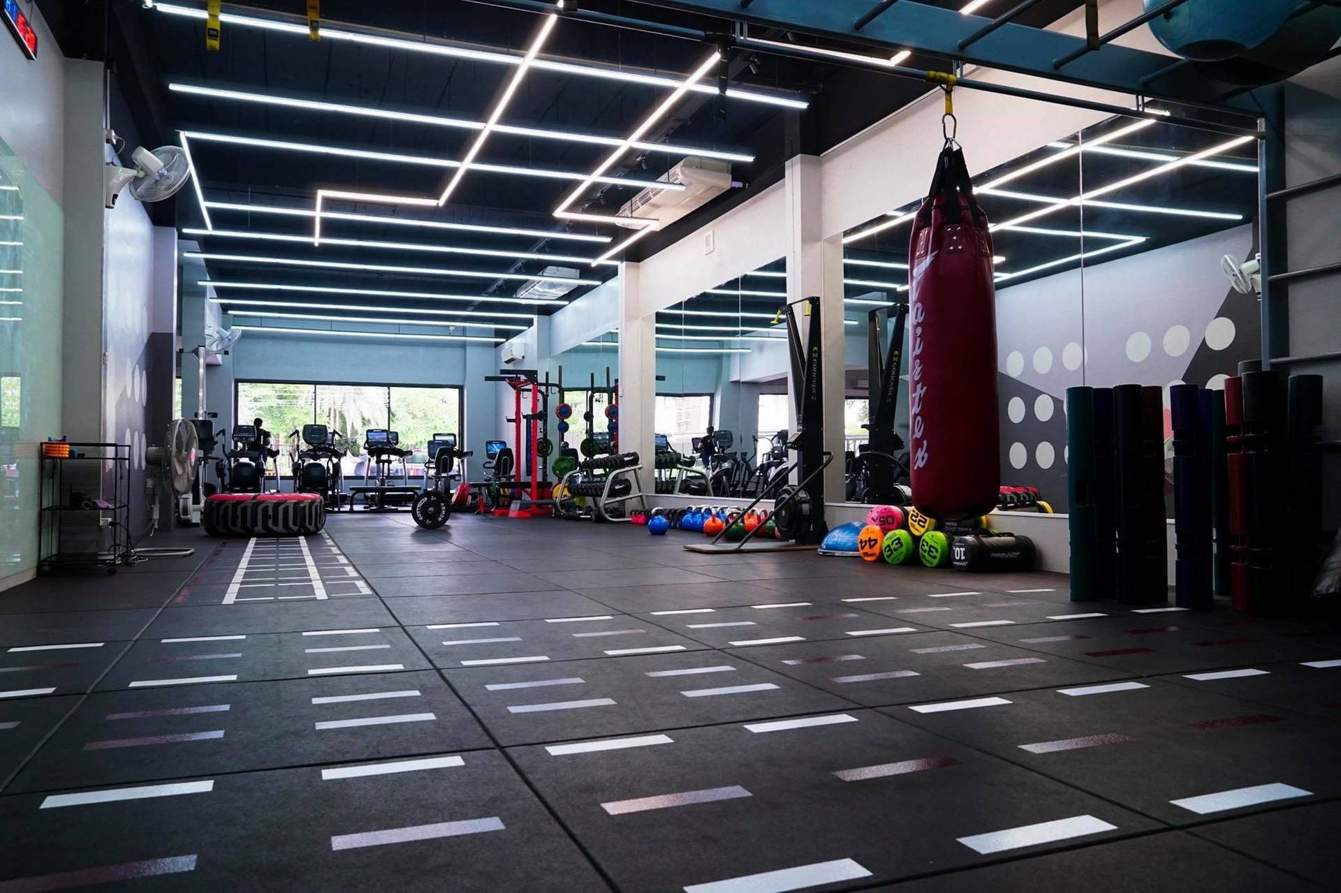 รีวิว Playground Fitness - Playground Fitness ยิม(Gym) น้องใหม่ ไฟแรง