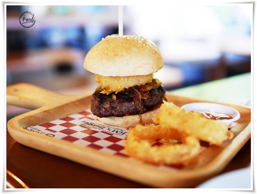 Jim's burger signature (Beef) Original ร้าน JIM's Burgers & Beers วัชรพล