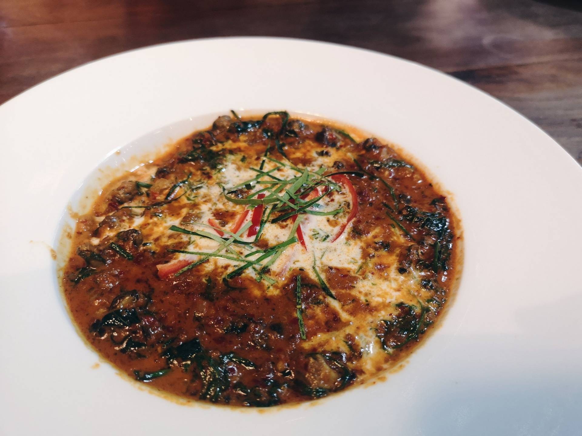 แกงคั่วหอยขม ร้าน ลานลีลาร์@เขาใหญ่ เขาใหญ่