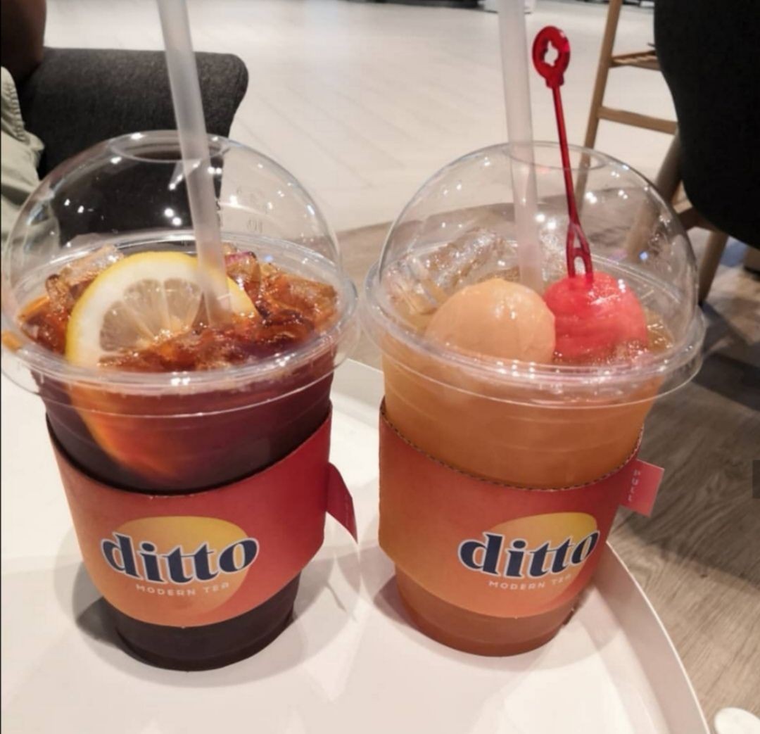 รีวิว Ditto Modern Tea centralwOrld - Ditto ร้านชาดี มีคำทำนาย ️ - Wongnai