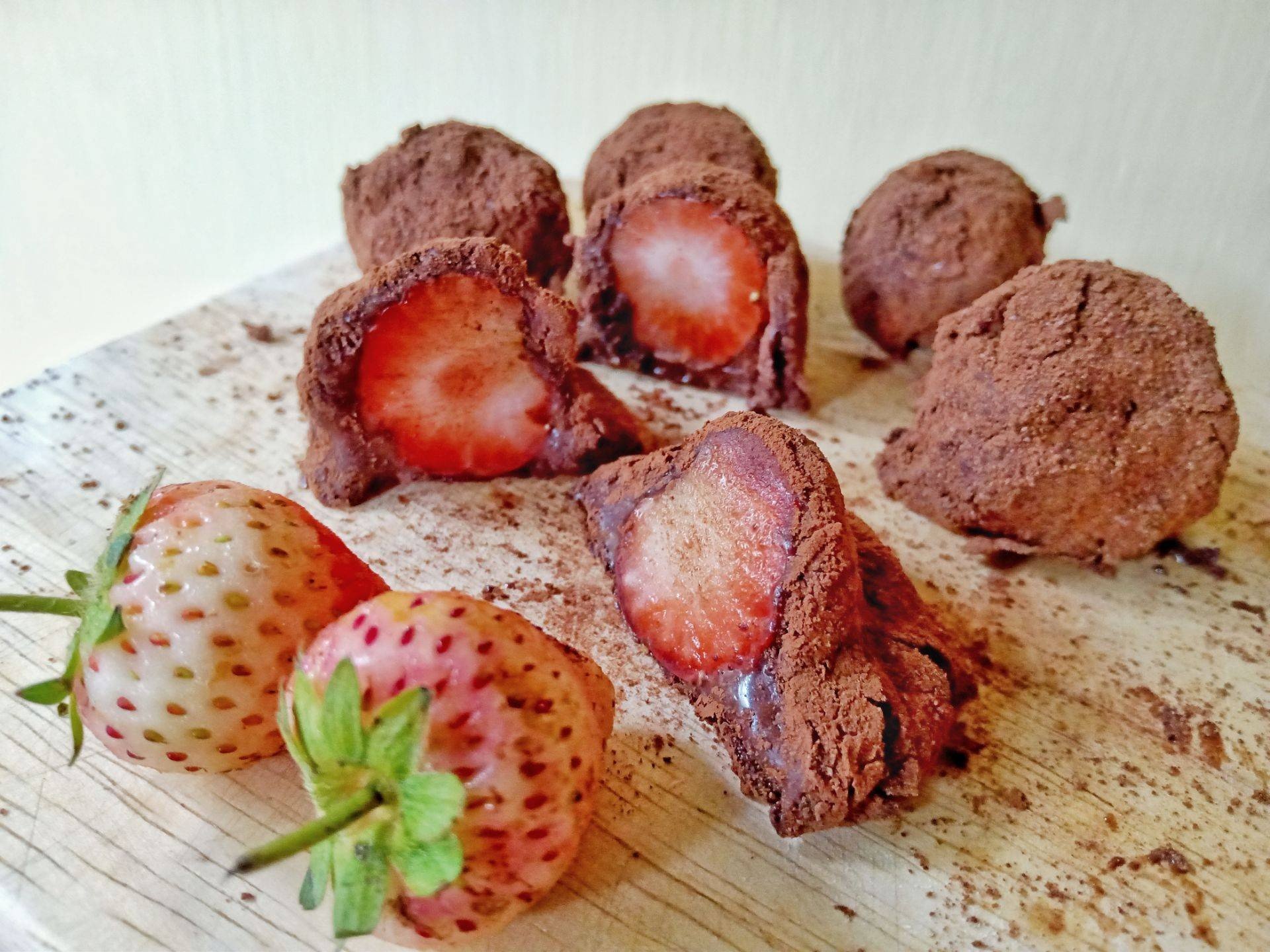 สูตร 🍫 Choco covered strawberries 🍓 v. โคตรจะเลอะเทอะ พร้อมวิธีทำโดย ...