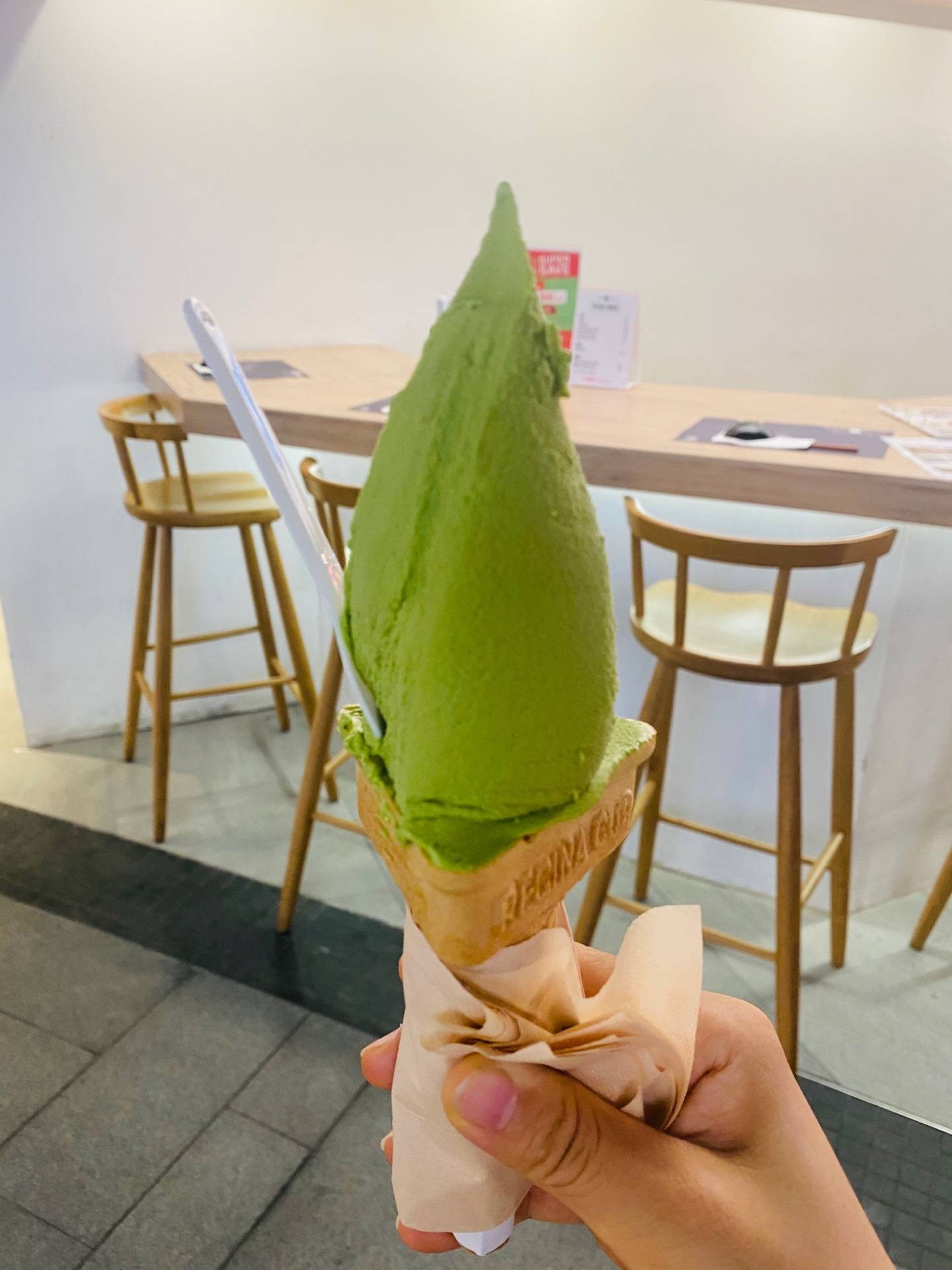 รีวิว Azabu Sabo เซ็นทรัลเวิลด์ - 麻布茶坊，日式冰淇淋
