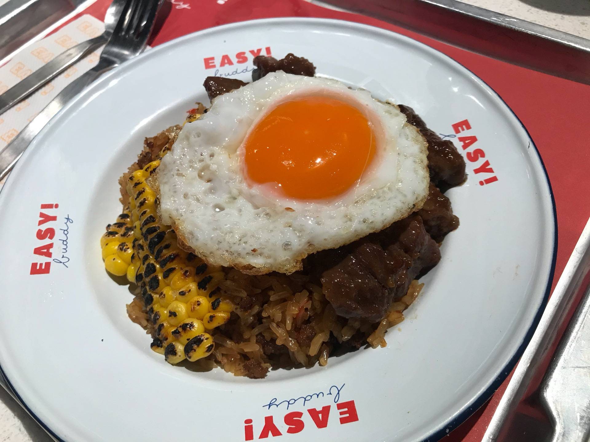 รีวิว EASY! buddy สาทร ซ.8 - ข้าวเหนียวคุณภาพดีแยกกันเป็นเม็ดๆ เนื้อ ...