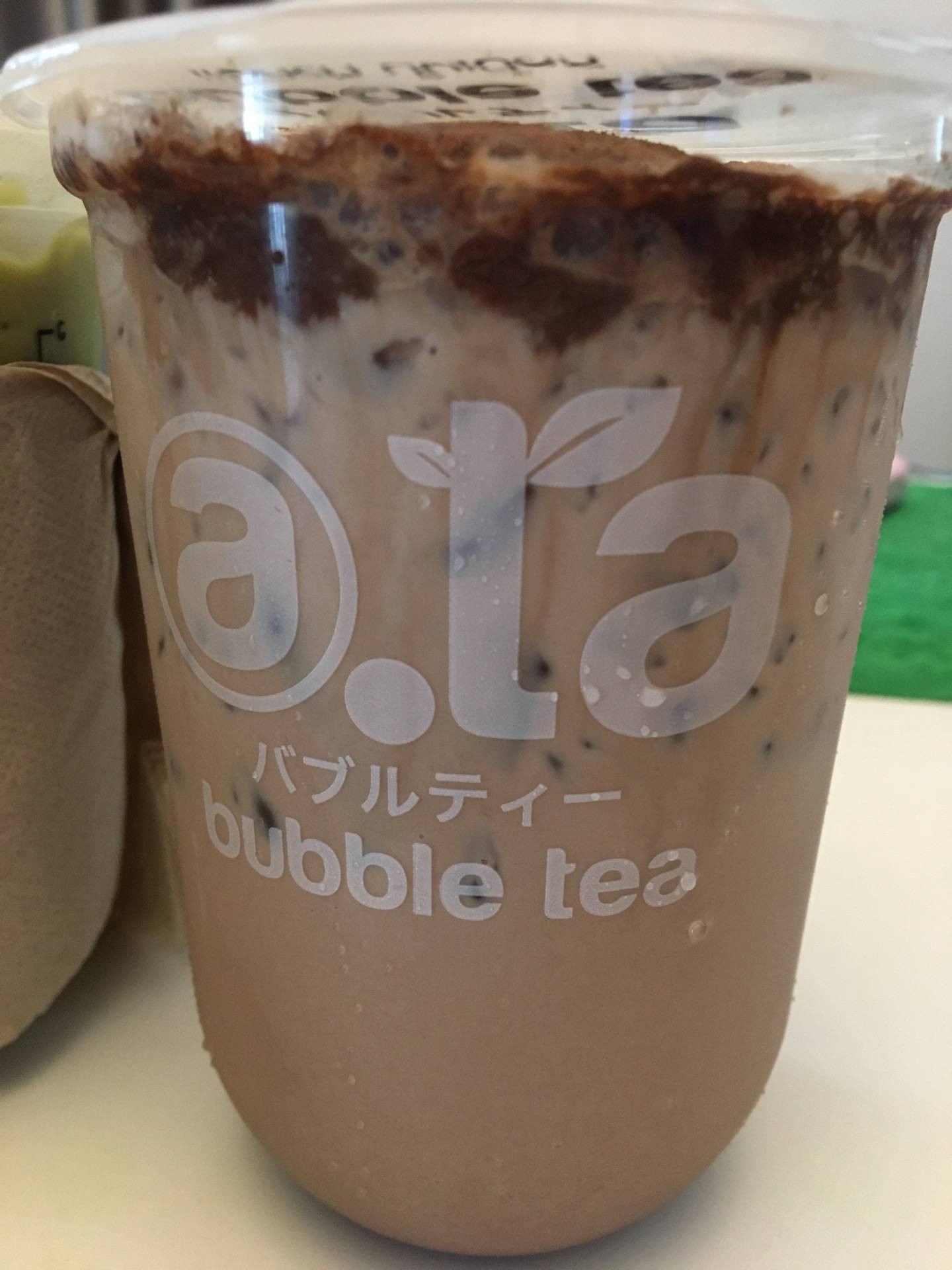 รีวิว A.ta bubble tea แอทต้า บั๊บเบิ้ลที ราชพฤกษ์ อ้อมเกร็ด - ถึงจะขึ้น ...
