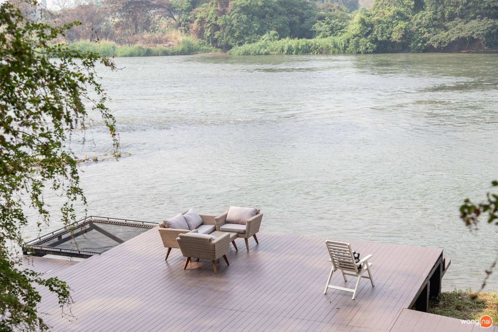 Ravi Riva Cafe กาญจนบุรี คาเฟ่บรรยากาศดี ริมแม่น้ำแม่กลอง