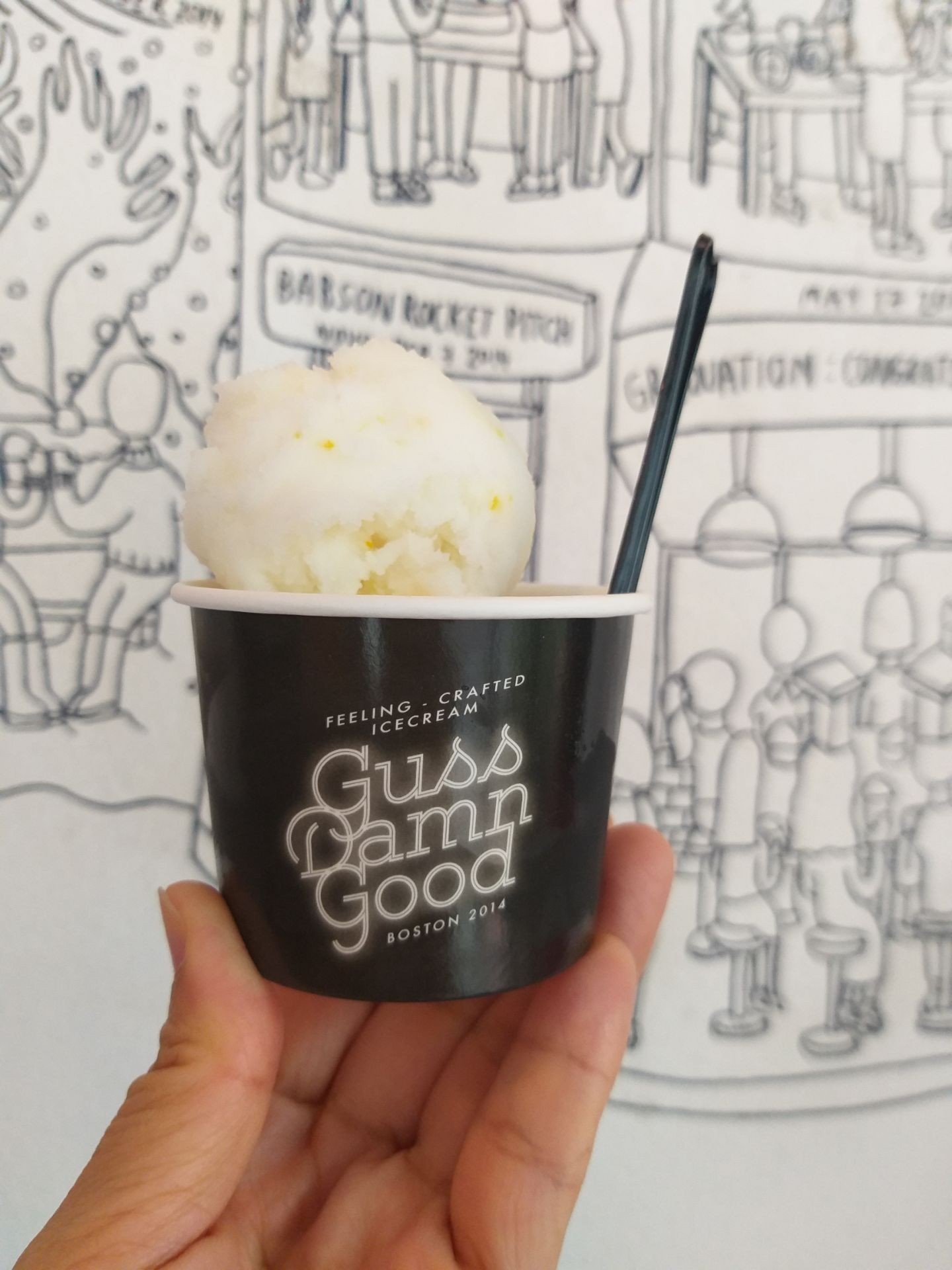 รีวิว Guss Damn Good ซอยศาลาแดง 1 - ไอศครีม premium สาขา original