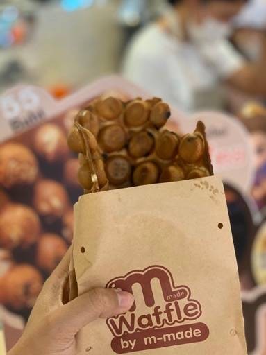 ร้าน M-waffle (waffle hongkong) ห้าง supreme complex | รีวิวร้านอาหาร