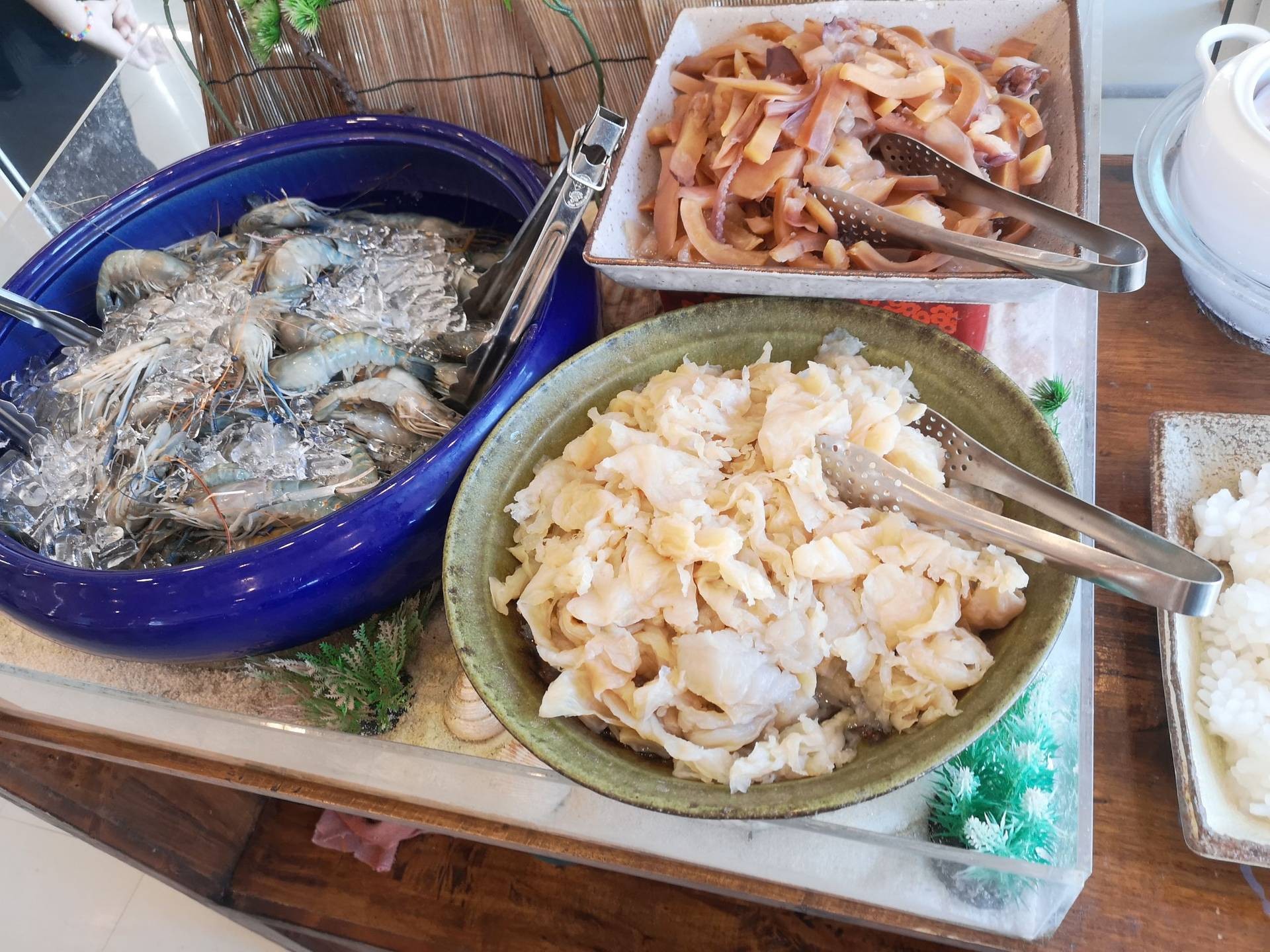 กุ้งแม่น้ำ ร้าน Hanabi Shabu พระประแดง - Wongnai