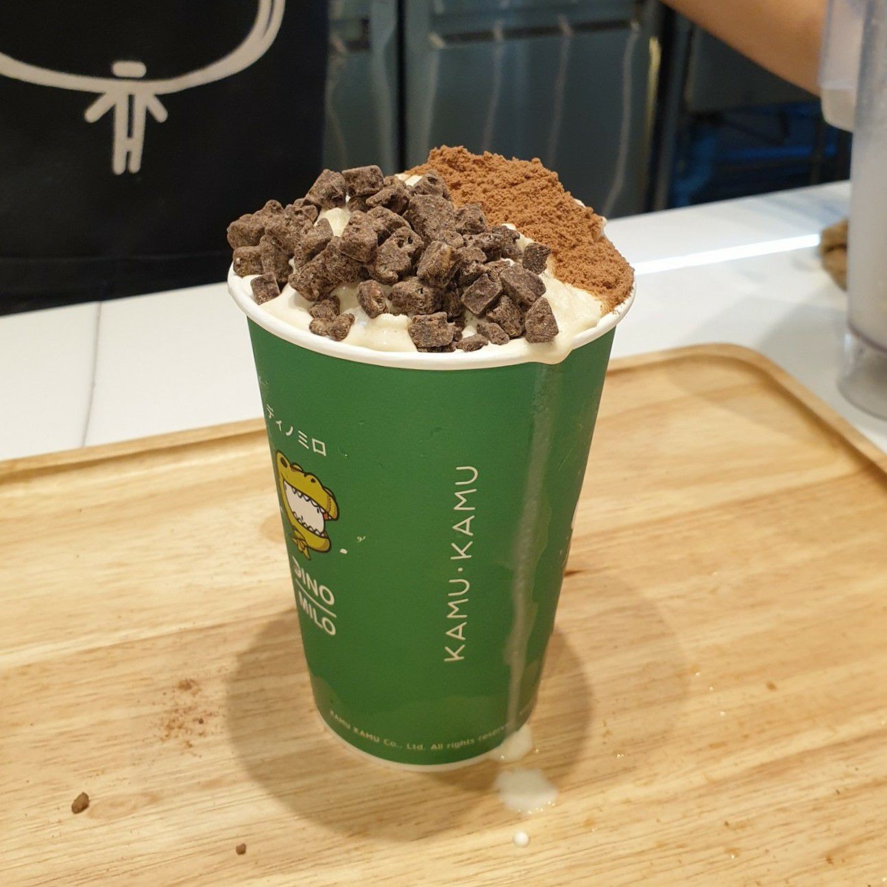 รีวิว Kamu Tea Silom Complex ชั้น B - snow raptor มอลต์ปั่นเย็นๆชื่นใจ
