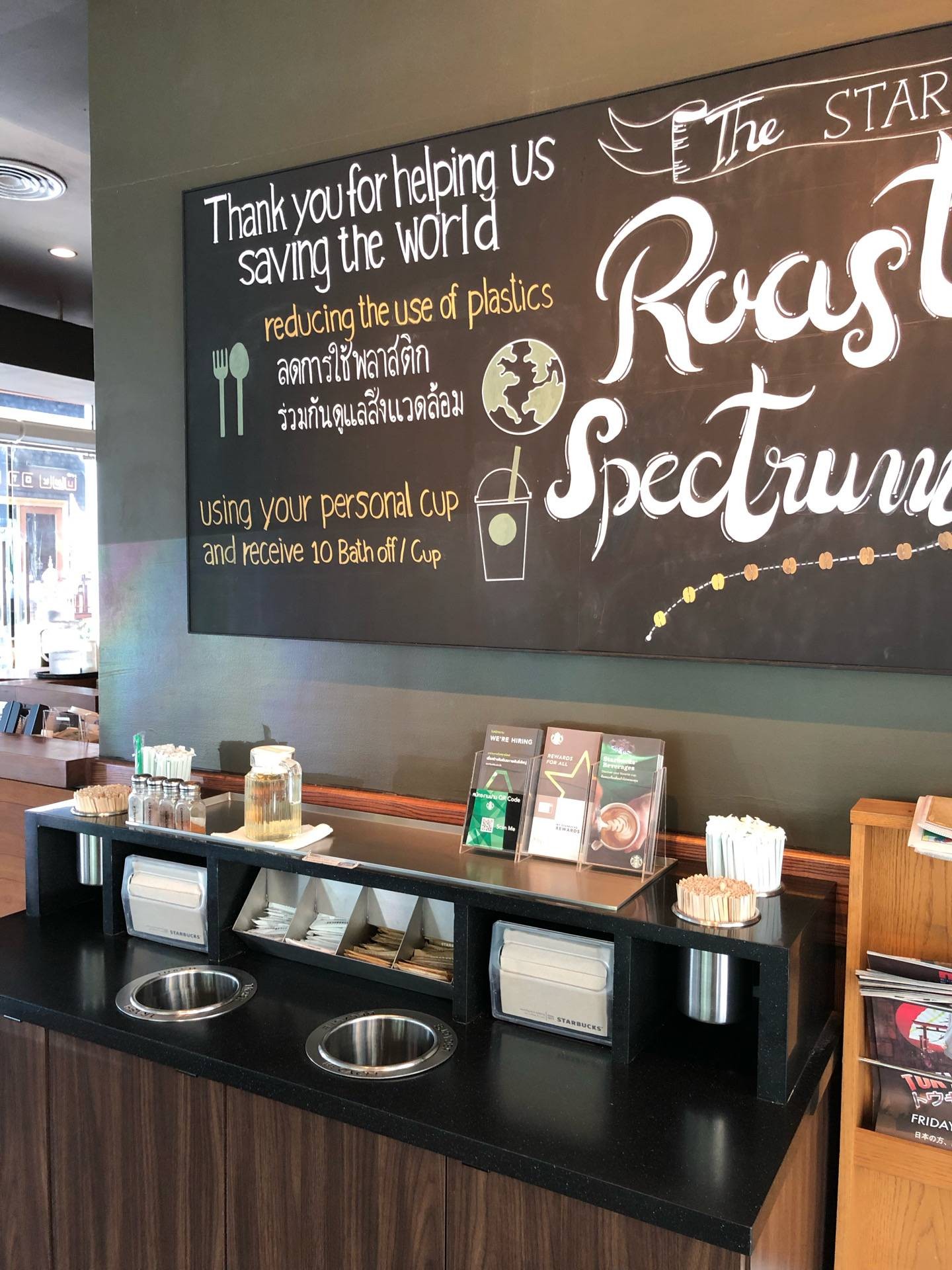 รูป Starbucks INT Rama 3 โซนด้านหน้า - Wongnai