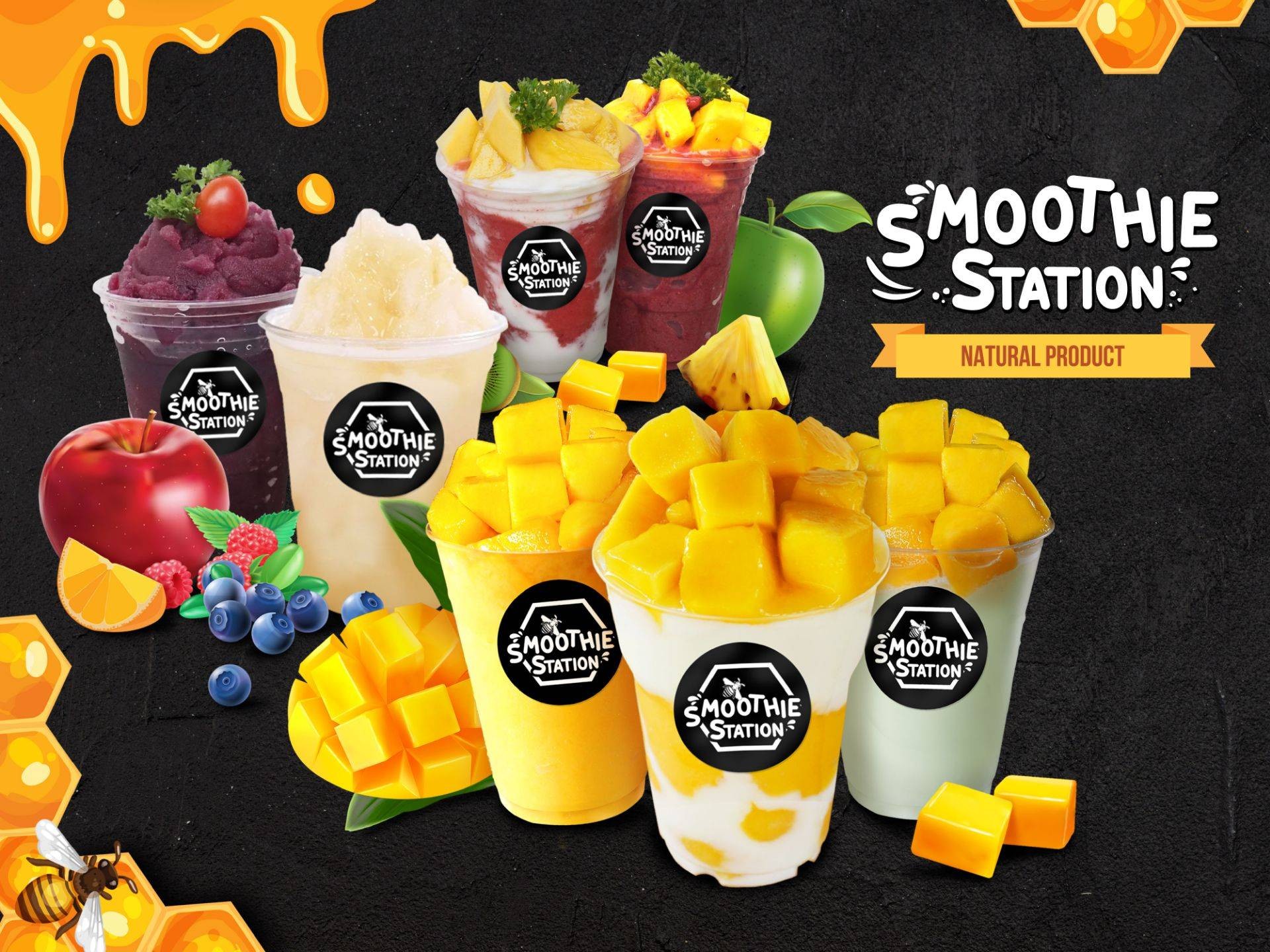 Smoothie station | สั่งอาหารออนไลน์ล่วงหน้า รับที่ร้านผ่านแอป Wongnai ...