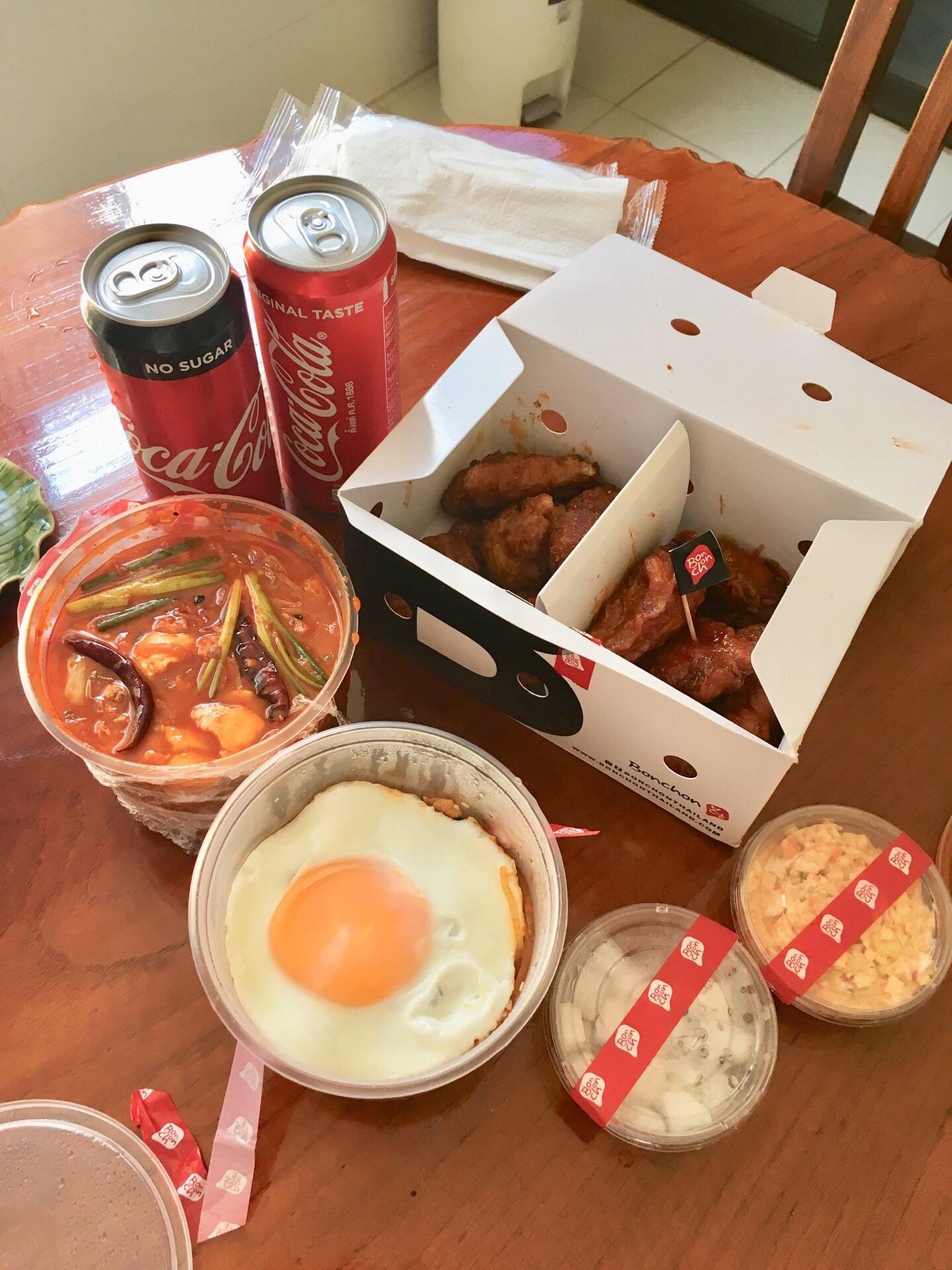 รีวิว BonChon ซีคอนสแควร์ ศรีนครินทร์ - Set หม่าล่า กับสไปซี่จับเช