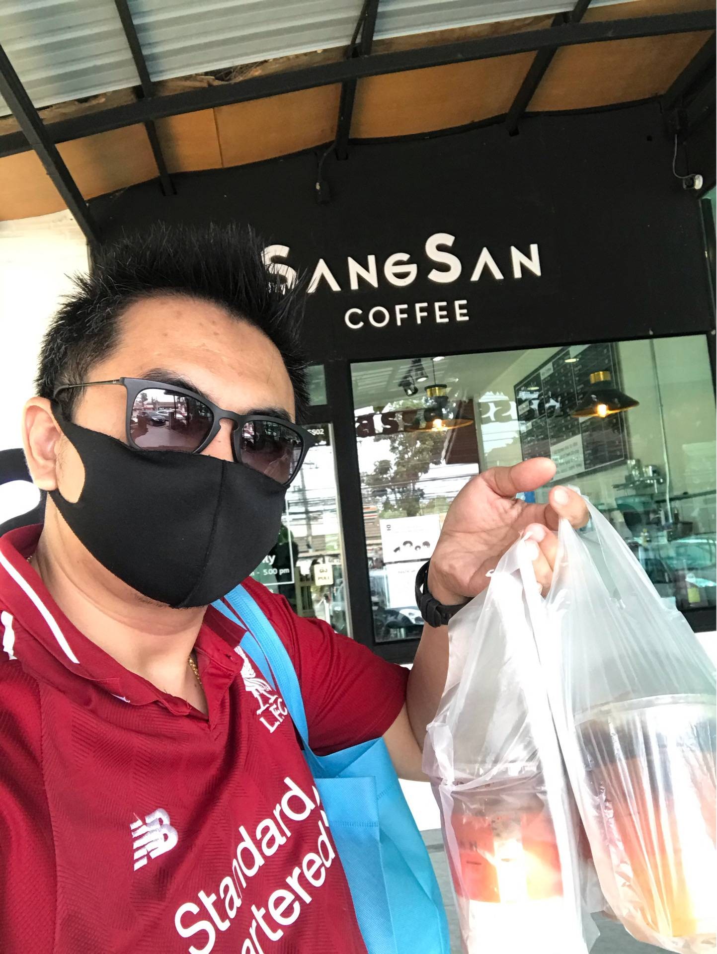 รีวิว Sangsan Coffee สาขา 89 พลาซ่า - หากาแฟดื่มกับโปร2แถม1