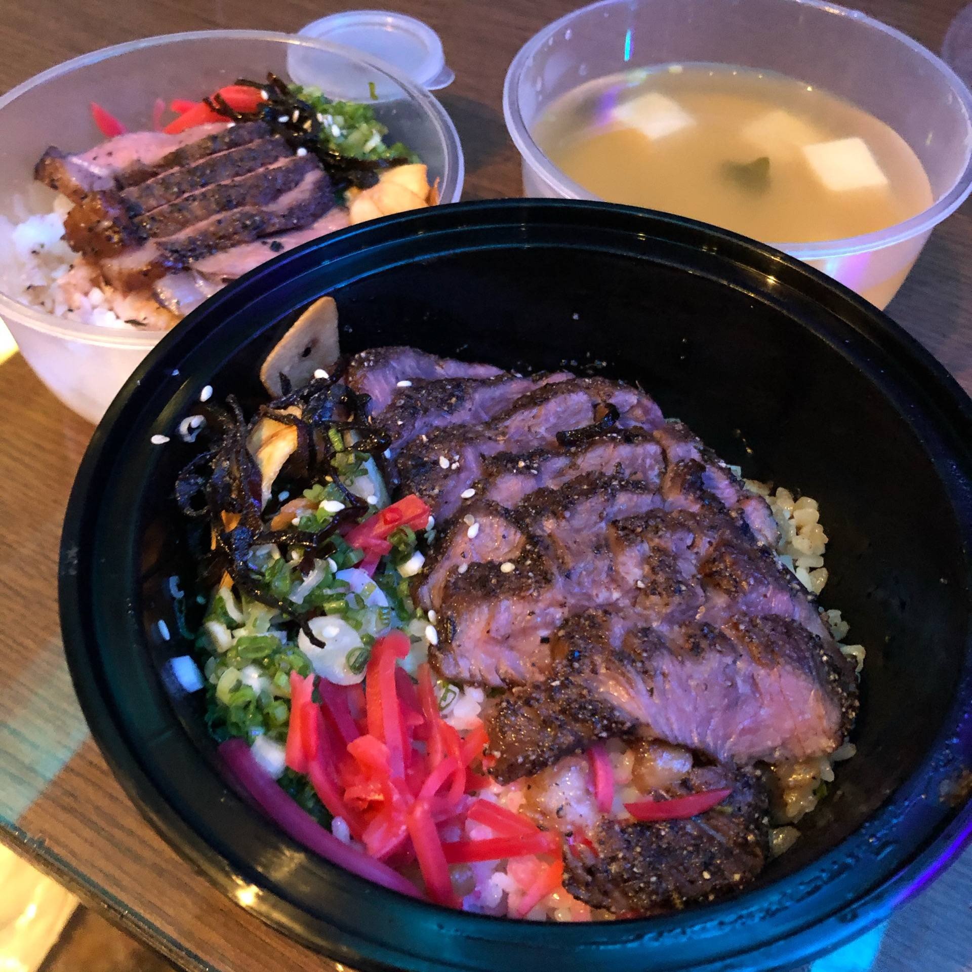 รีวิว Bargyuu บาร์กิว / Delivery - Harami steak don รสชาติออกนุ่มมาก ...