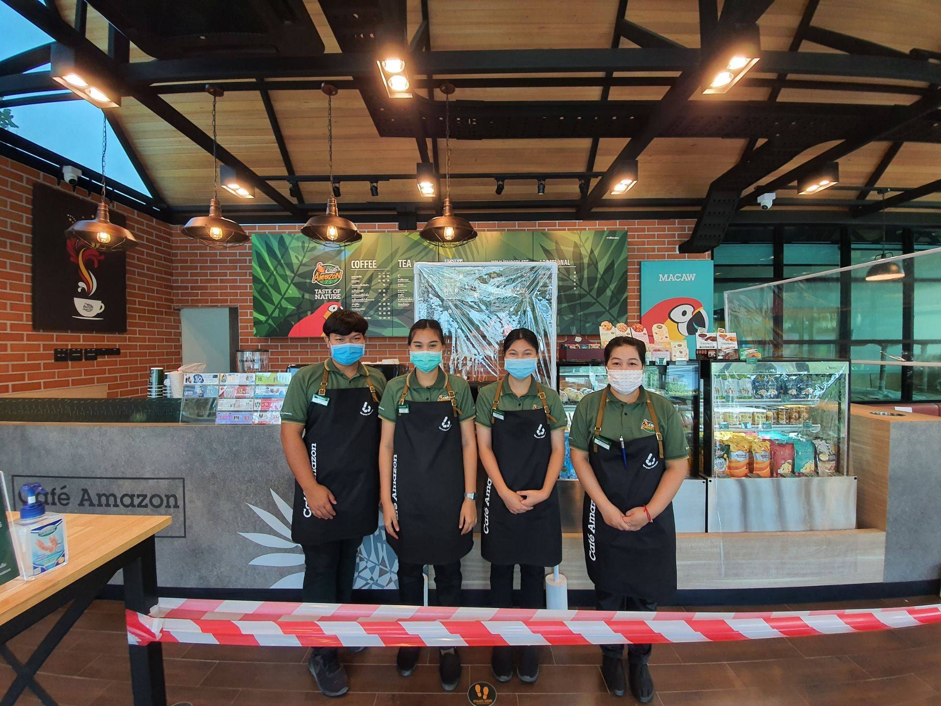 รีวิว Café Amazon ของเเถมหมดค่ะ สถานีบริการ บจ.กล่ำปลีคมสัน(1) - ร้านเปิดใหม่ - Wongnai