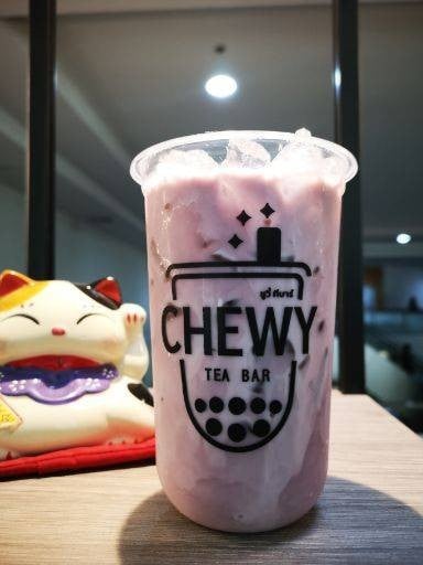 รีวิว Chewy tea bar - ร้านนี้มีกาเเฟสดด้วยค่ะ