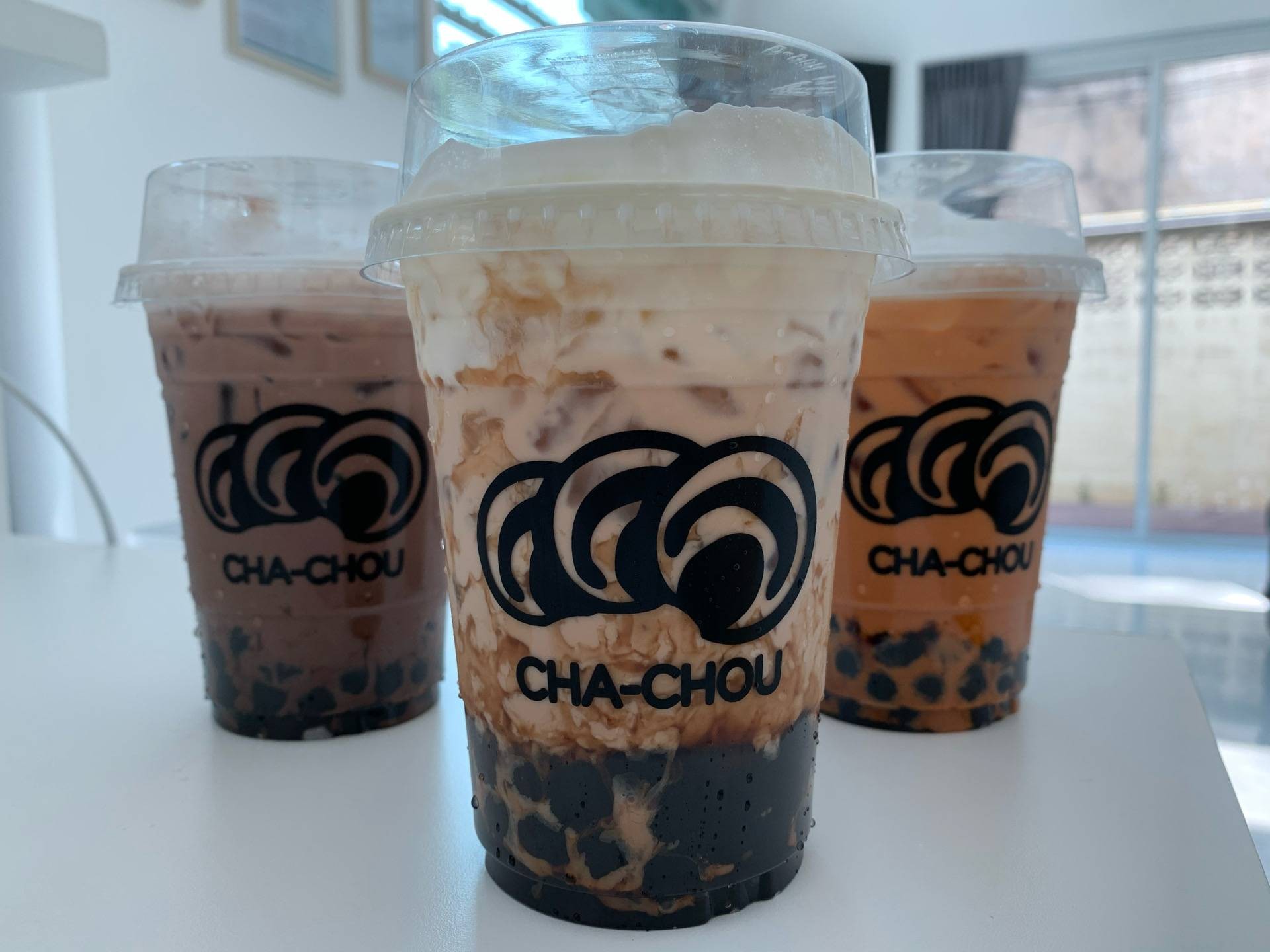 รีวิว CHA CHOU boba milk tea (ชานมไข่มุก) - ชานมไข่มุกชาชู