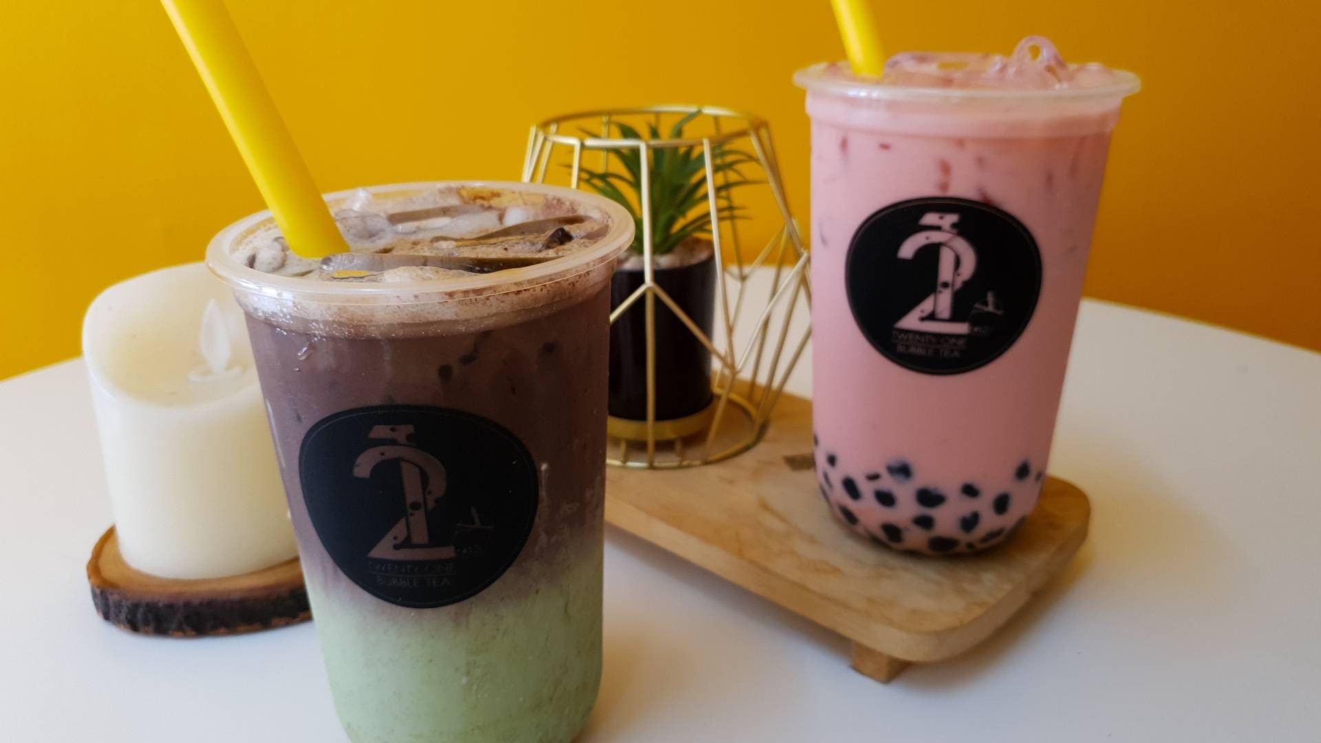 รีวิว Twenty-one bubble tea - ลองชิมแล้วอร่อยมากคับ