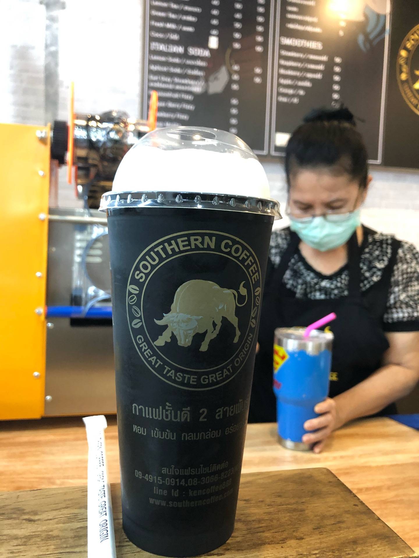 รีวิว Southern Coffee โลตัสวัชรพล - กาแฟเข้มของปักษ์ใต้