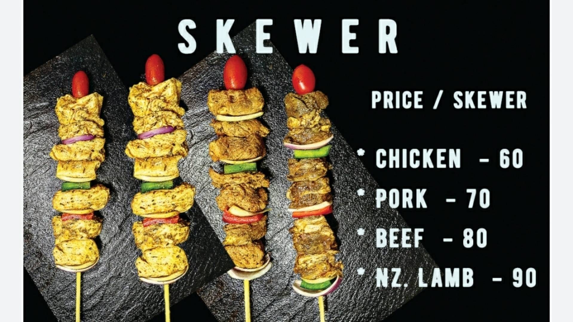 ร้าน Barbecue Skewer (บาร์บีคิว สกิวเวอร์) - รีวิวร้านอาหาร - Wongnai