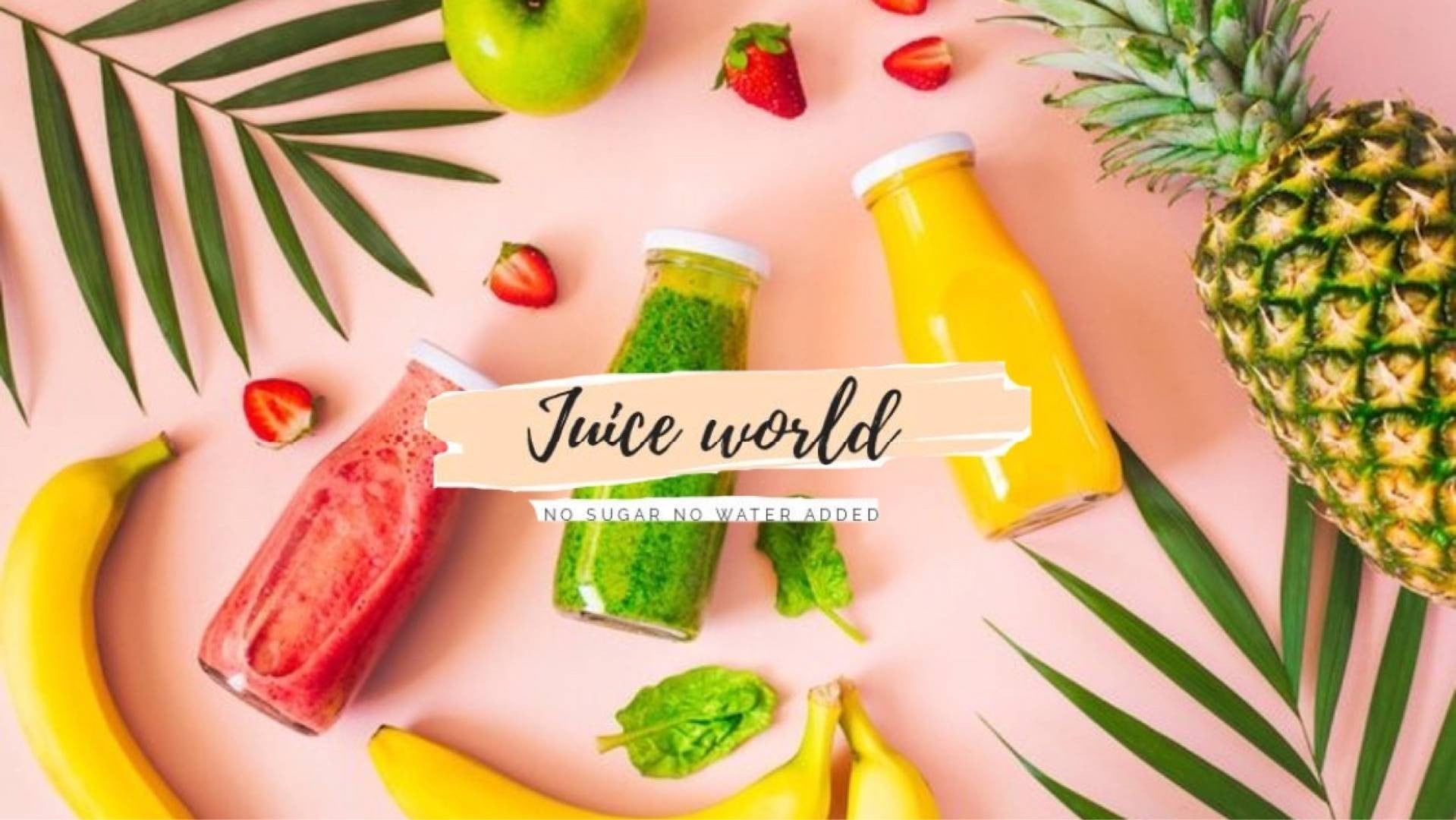 Juice World! น้ำผักผลไม้สกัดเพื่อสุขภาพ - สั่งอาหารเดลิเวอรี | Wongnai ...