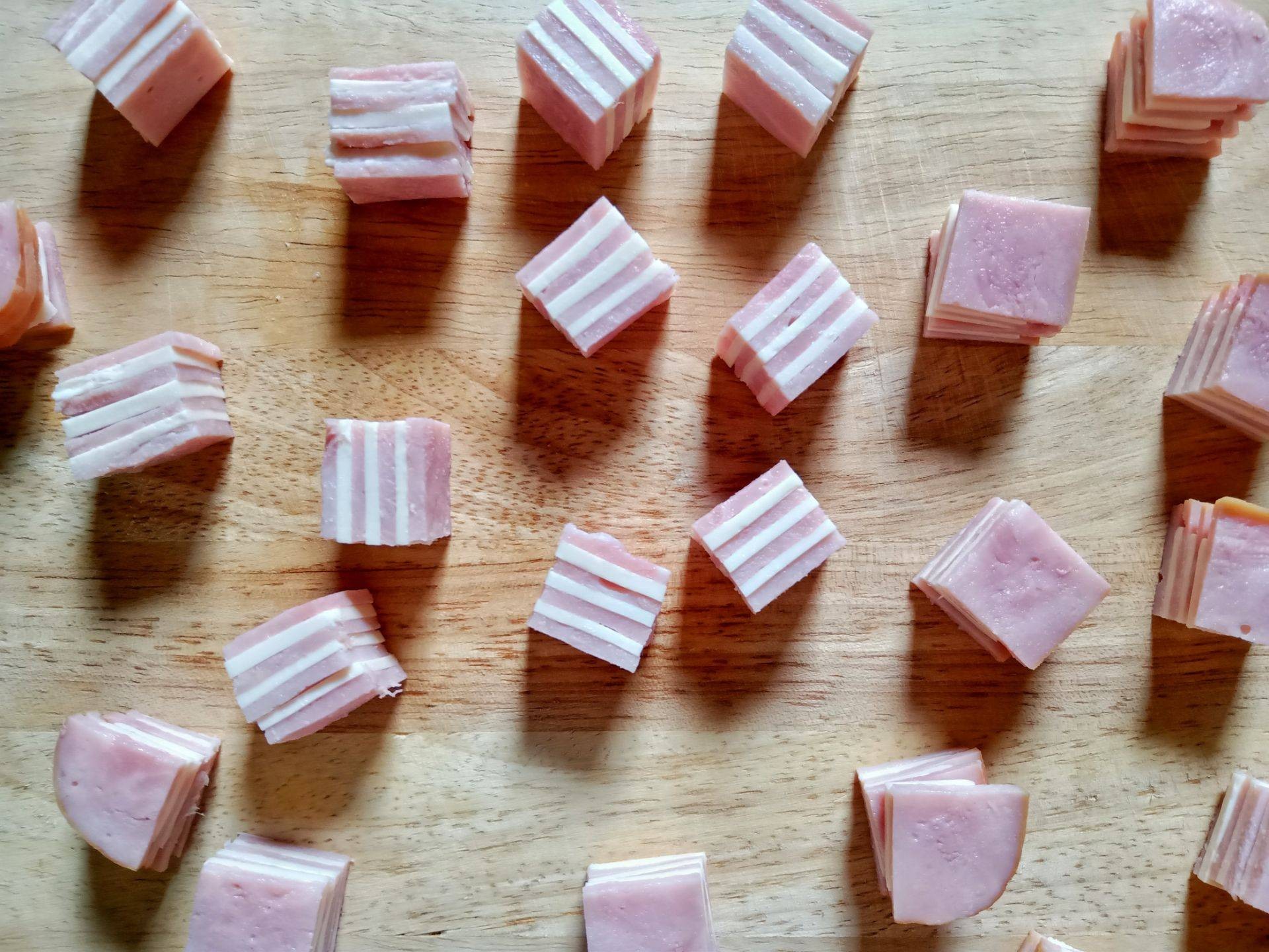 สูตร Ham & Cheese Cubes พร้อมวิธีทำโดย ℊ𝓊𝓃ℯ𝓌ℯℯ𝓃𝓏 ☘︎ - Wongnai Cooking