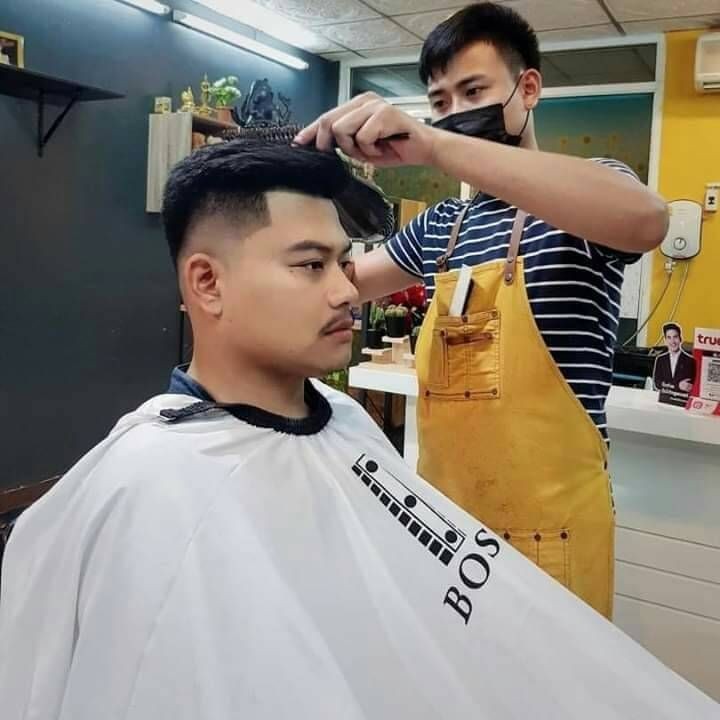 ร้าน สถานนีตัดผมชาย Ice Barber shop วัดเกาะ