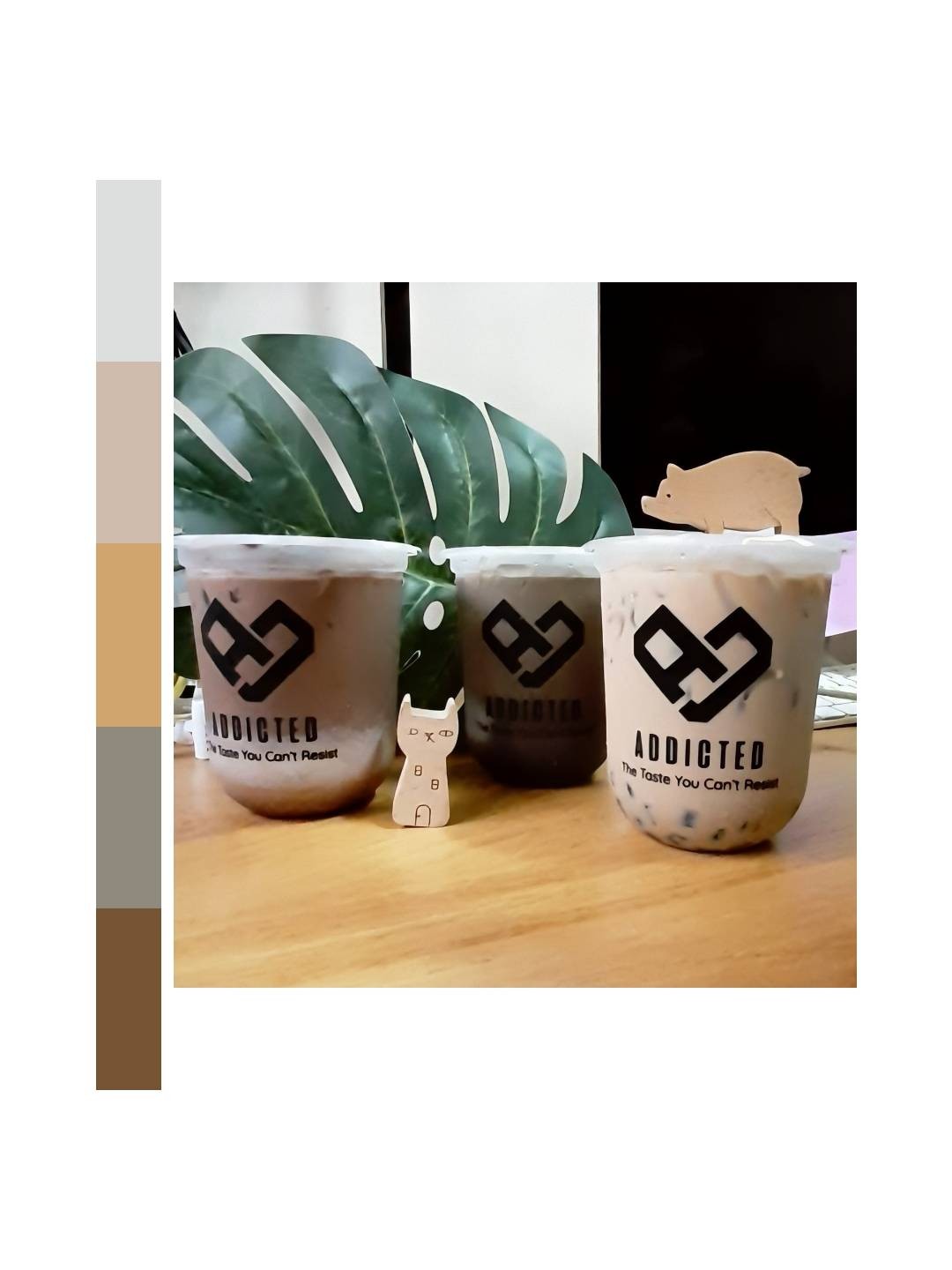 รีวิว Addicted Bubble Tea ชานมไข่มุก - อร่อยดีค่ะ ไว้สั่งอีก